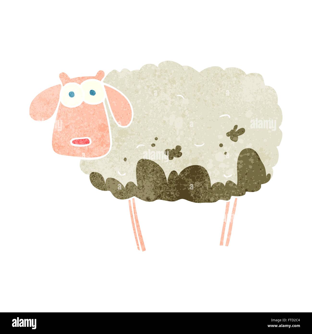 Muddy sheep Cut Out Stock Images & Pictures - Alamy