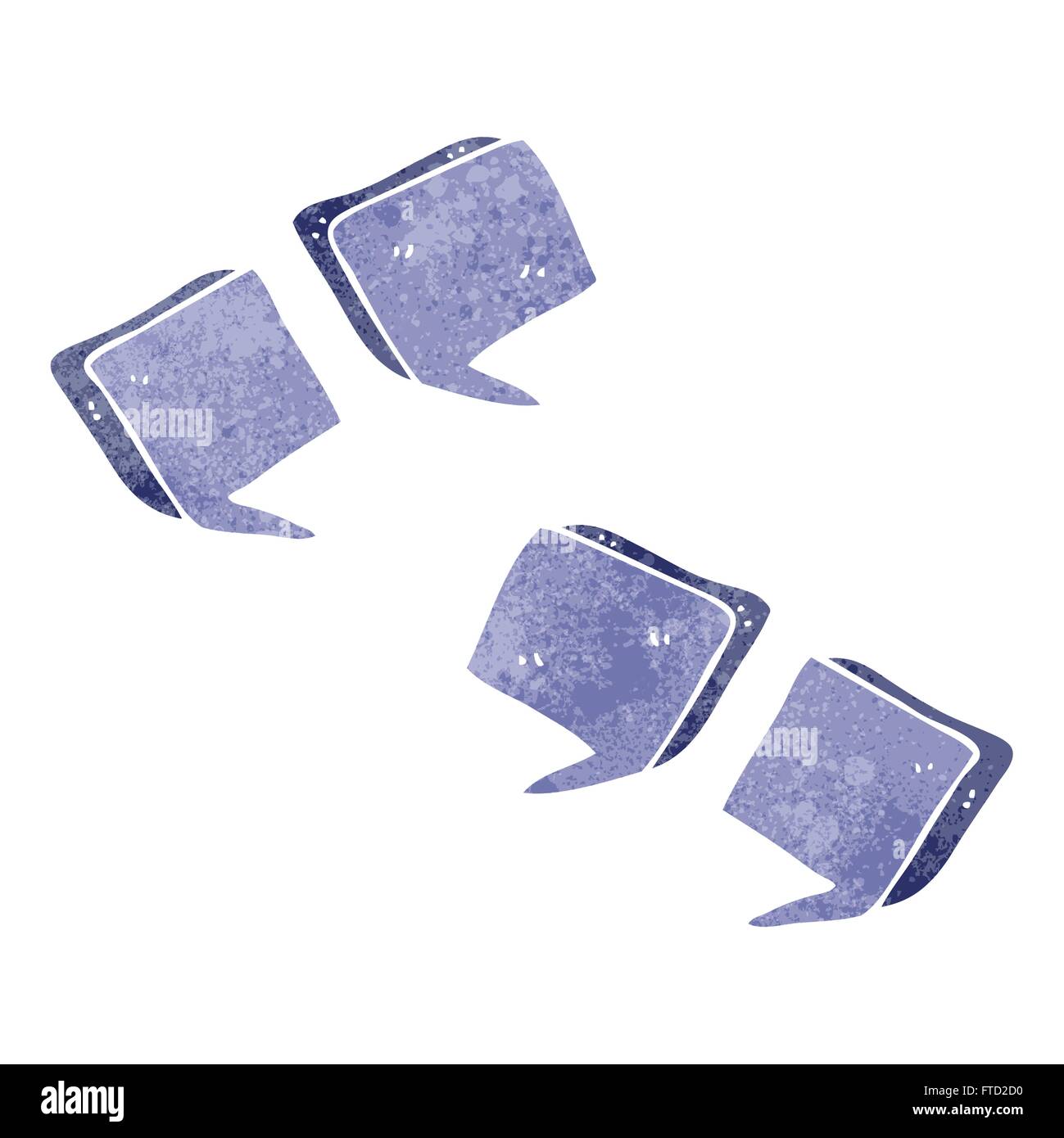 freehand retro cartoon quote marks Stock Vector Image & Art - Alamy