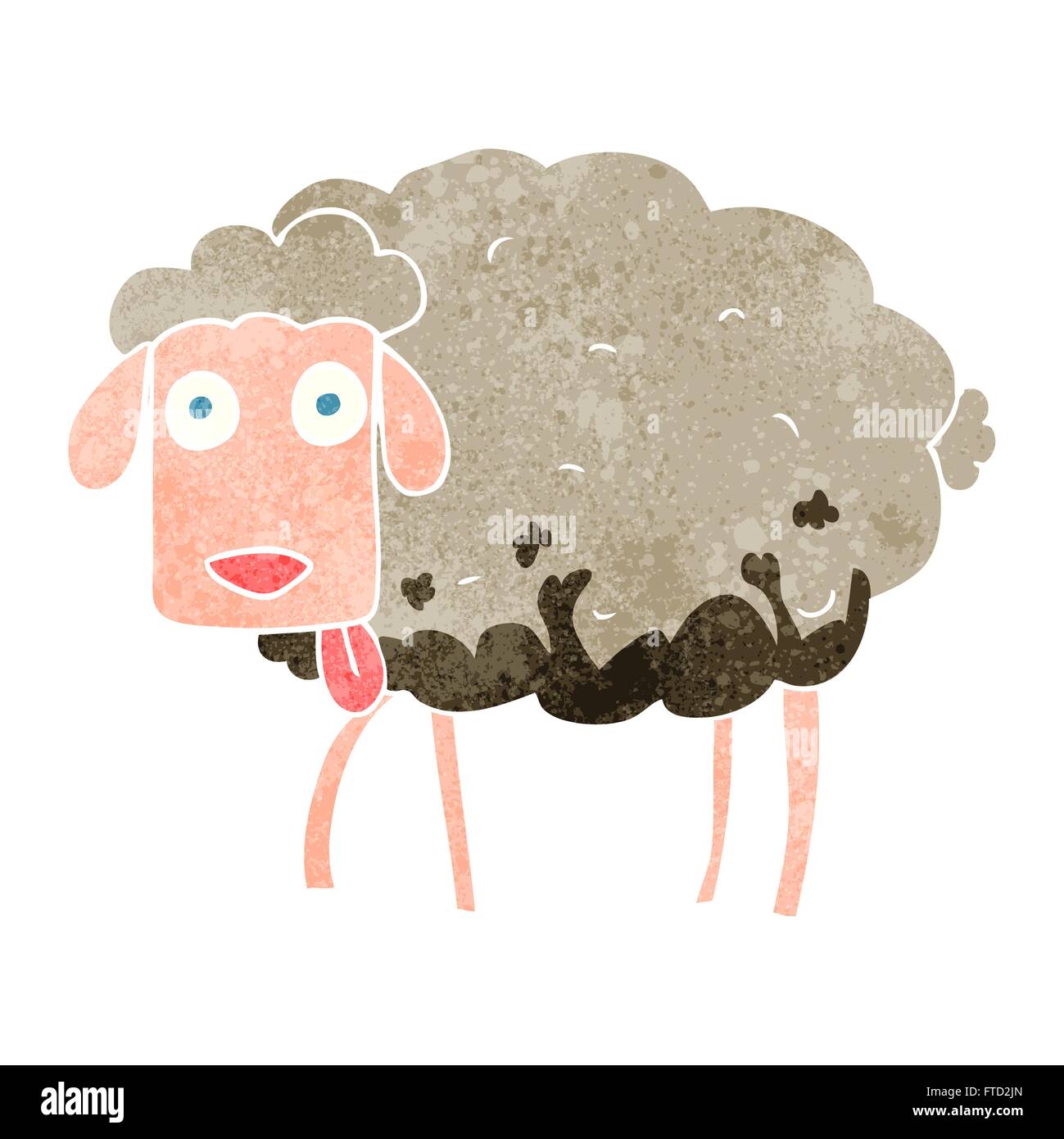 Muddy sheep Cut Out Stock Images & Pictures - Alamy