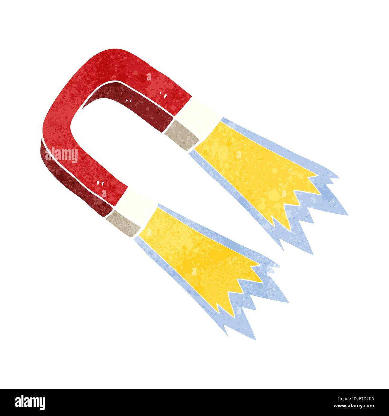 Magnetic effect Stock Vector Images - Alamy