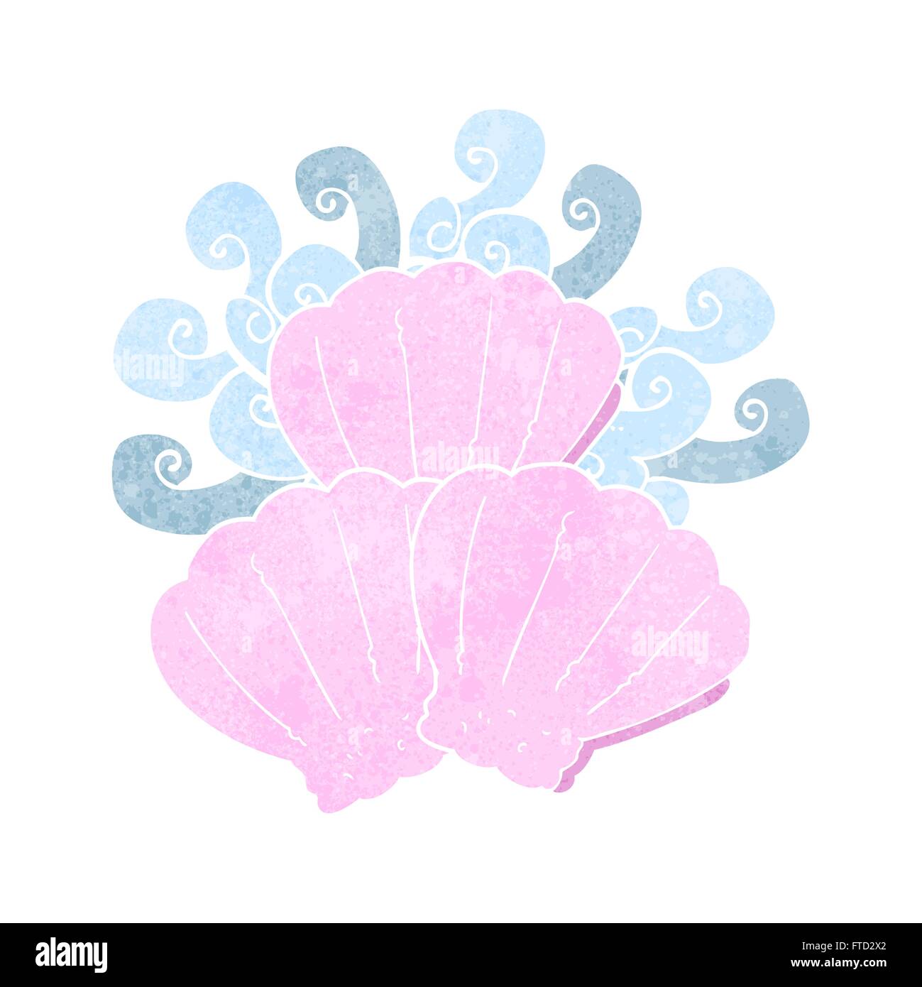 Seaside oyster shells Stock Vector Images - Alamy