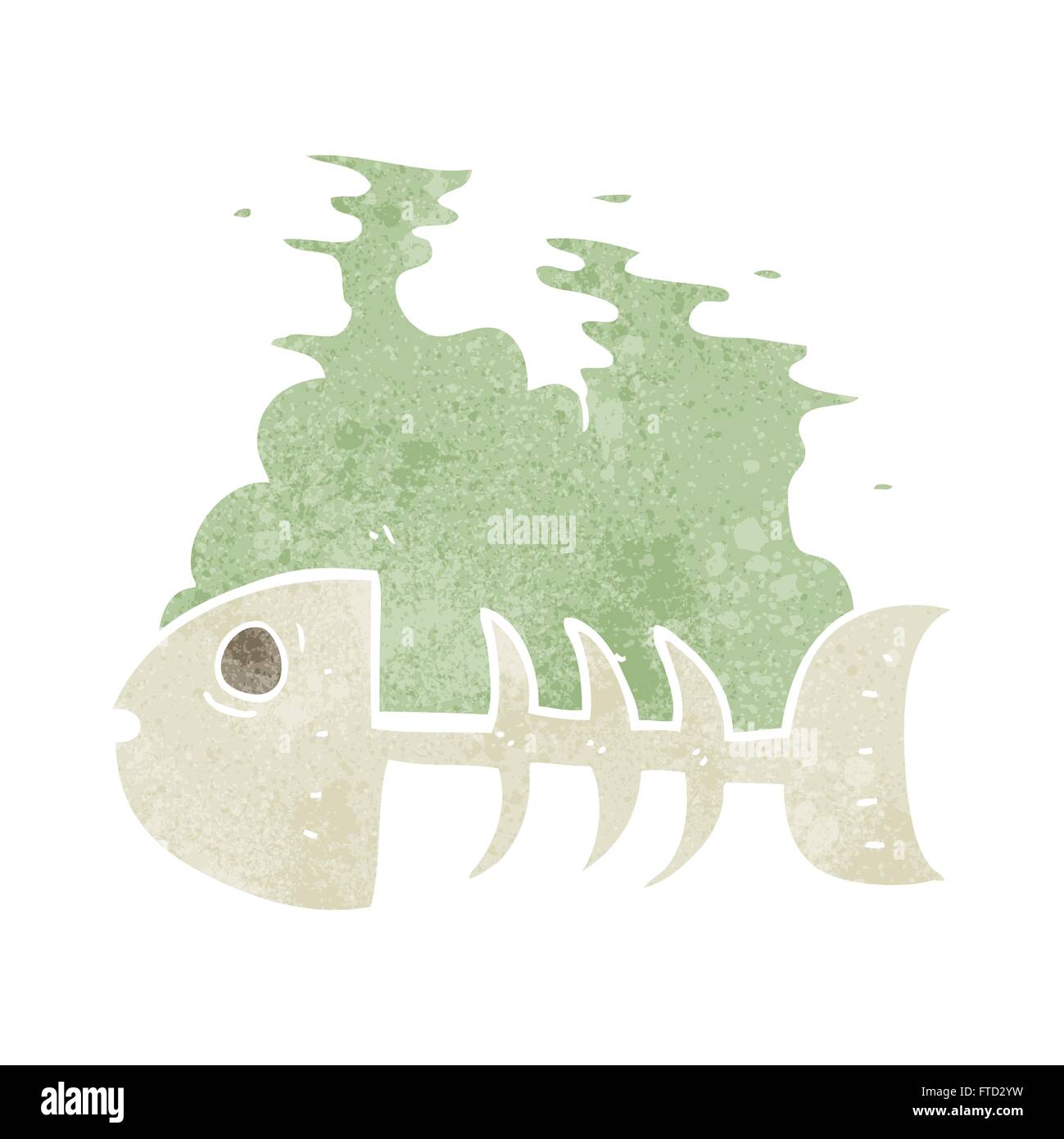 Cartoon fish bones Cut Out Stock Images & Pictures - Alamy