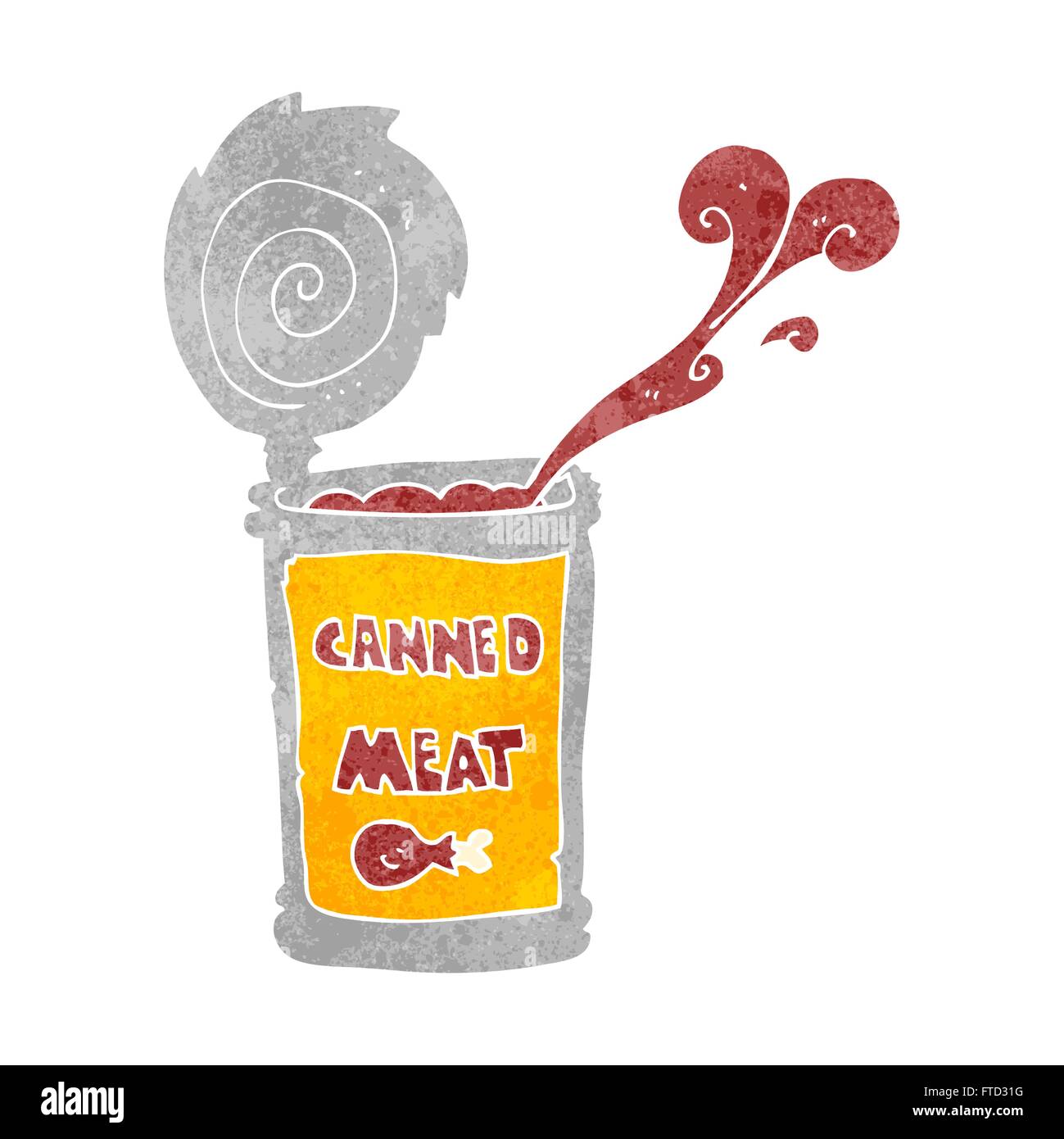 Tinned meat retro hi-res stock photography and images - Alamy