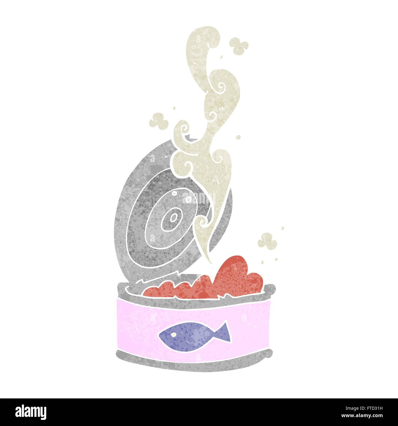 Retro fish tin Stock Vector Images - Alamy