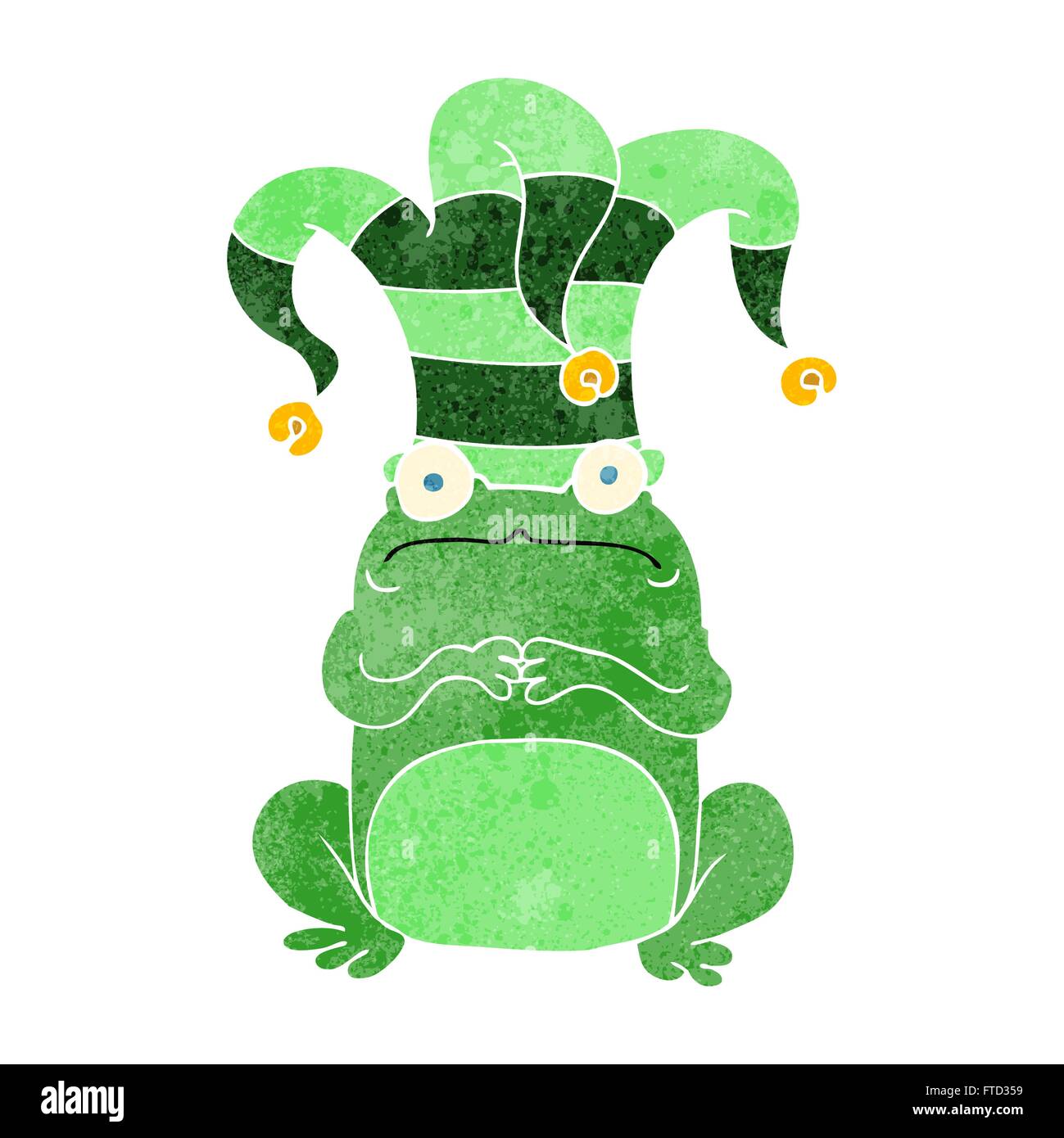 Animals and jester illustration Stock Vector Images - Alamy