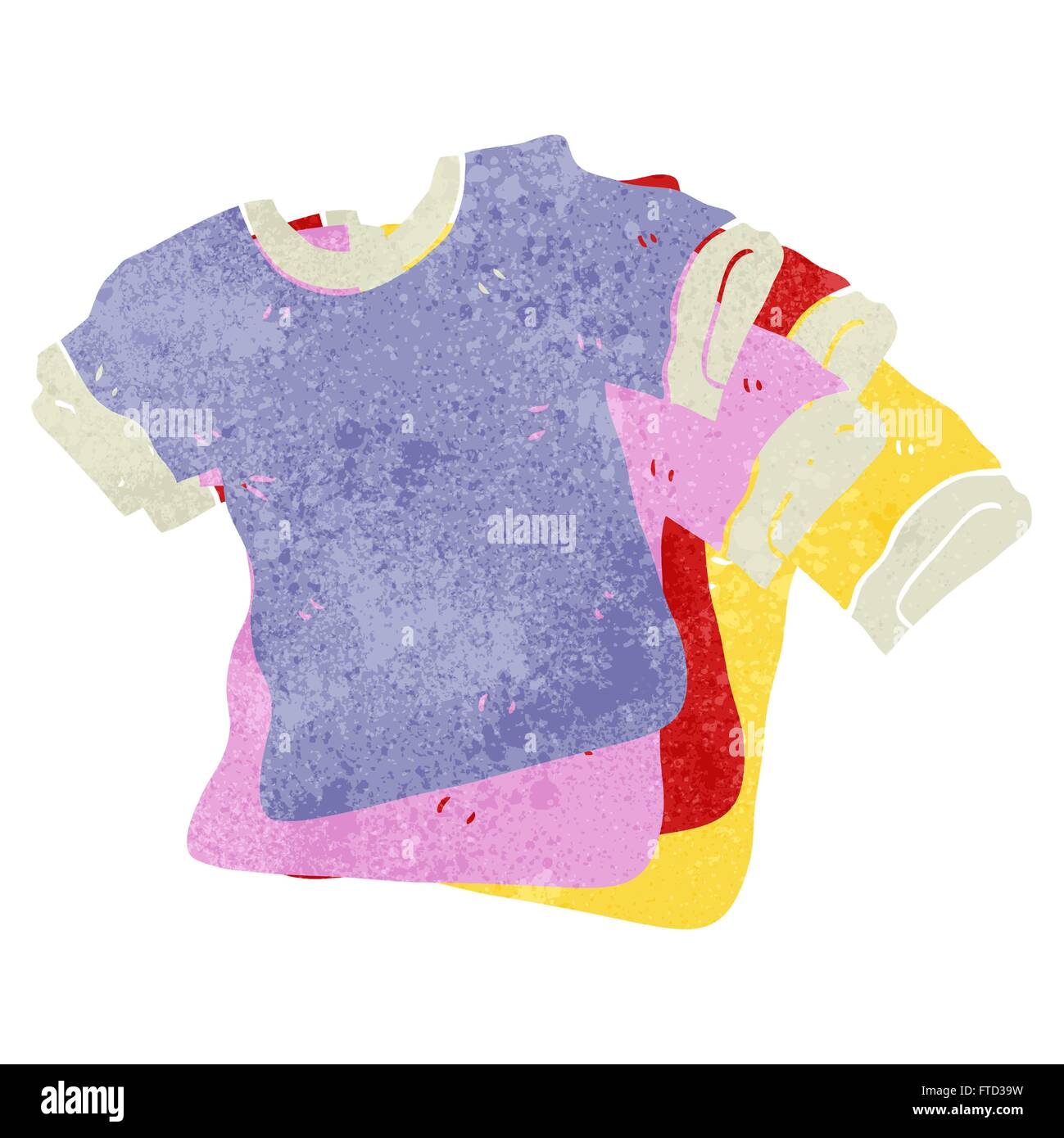 Pile of shirts Stock Vector Images - Alamy