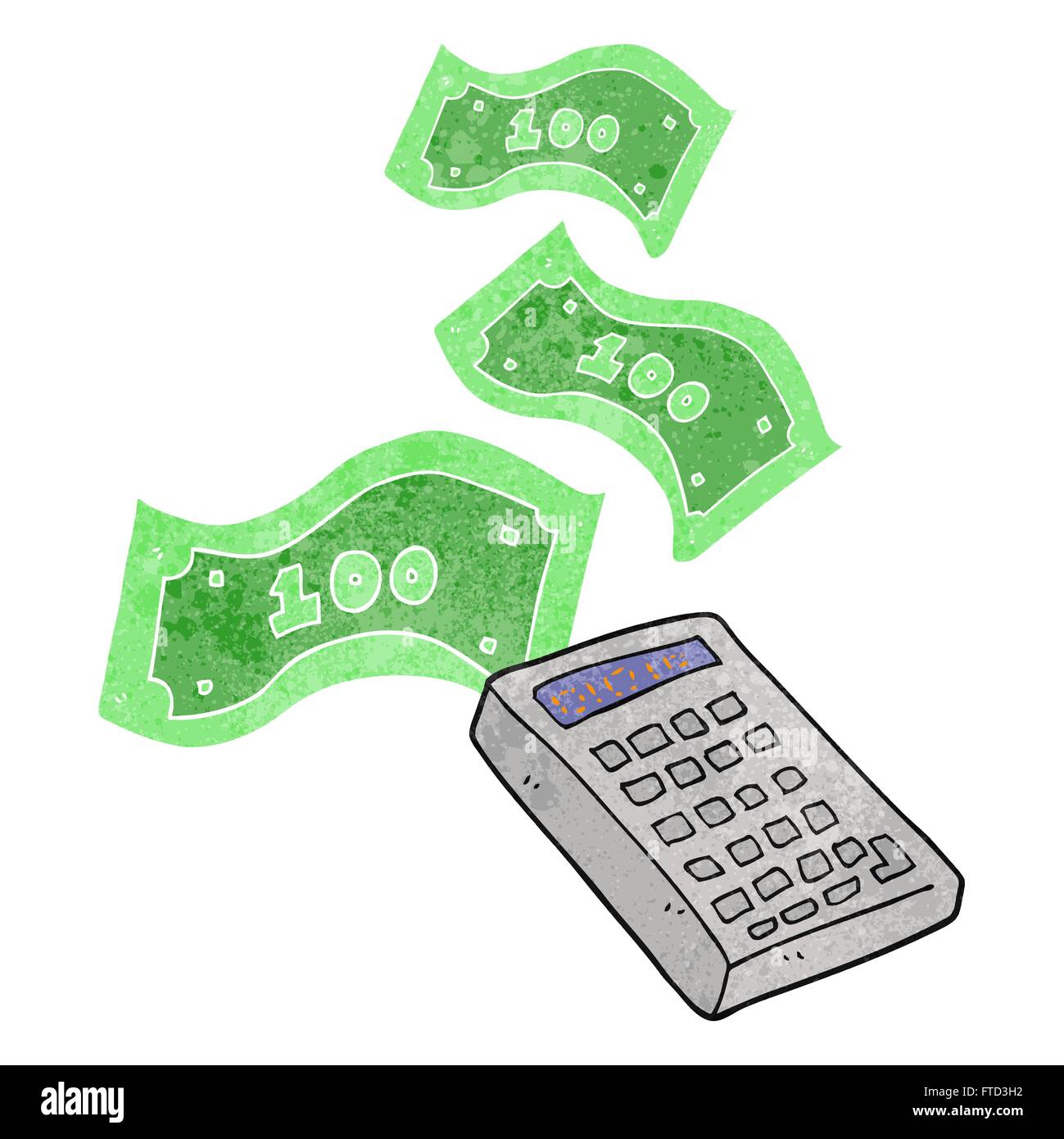 Freehand drawn cartoon hand counting hi-res stock photography and ...