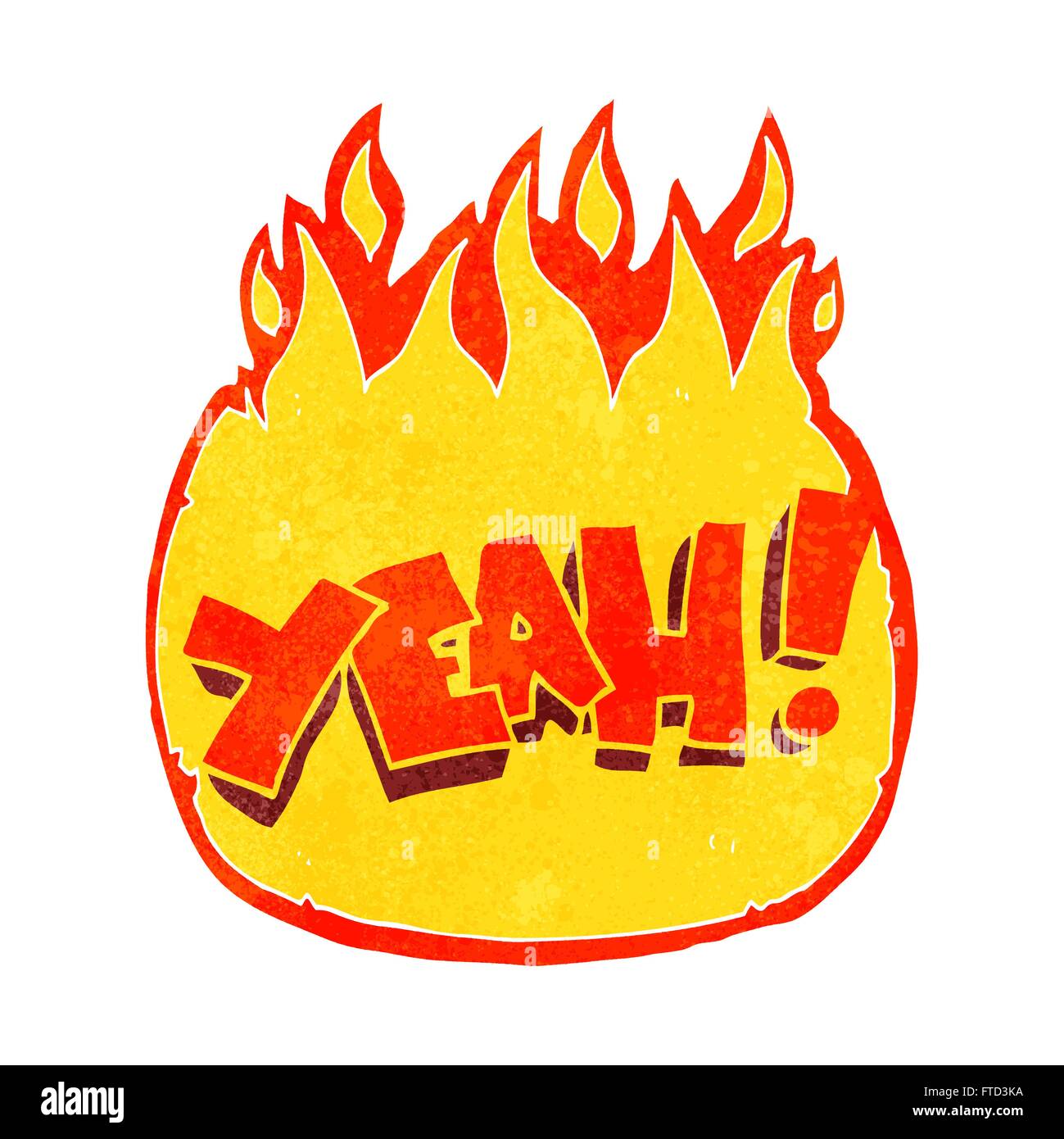Cartoon yeah shout hi-res stock photography and images - Alamy