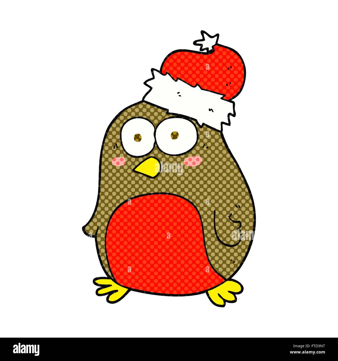 freehand drawn cartoon robin Stock Vector Image & Art - Alamy