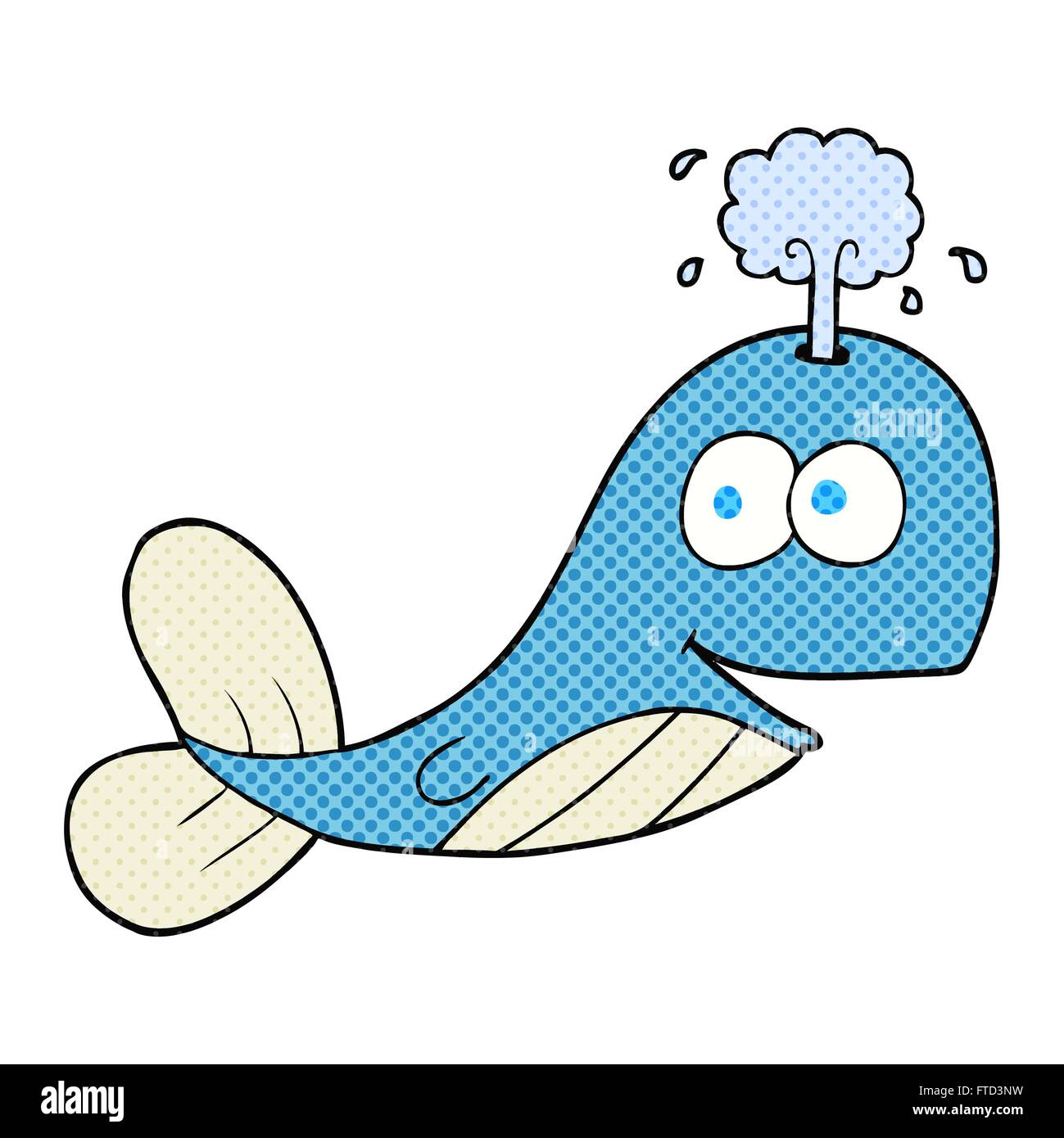 freehand drawn cartoon whale Stock Vector Image & Art - Alamy