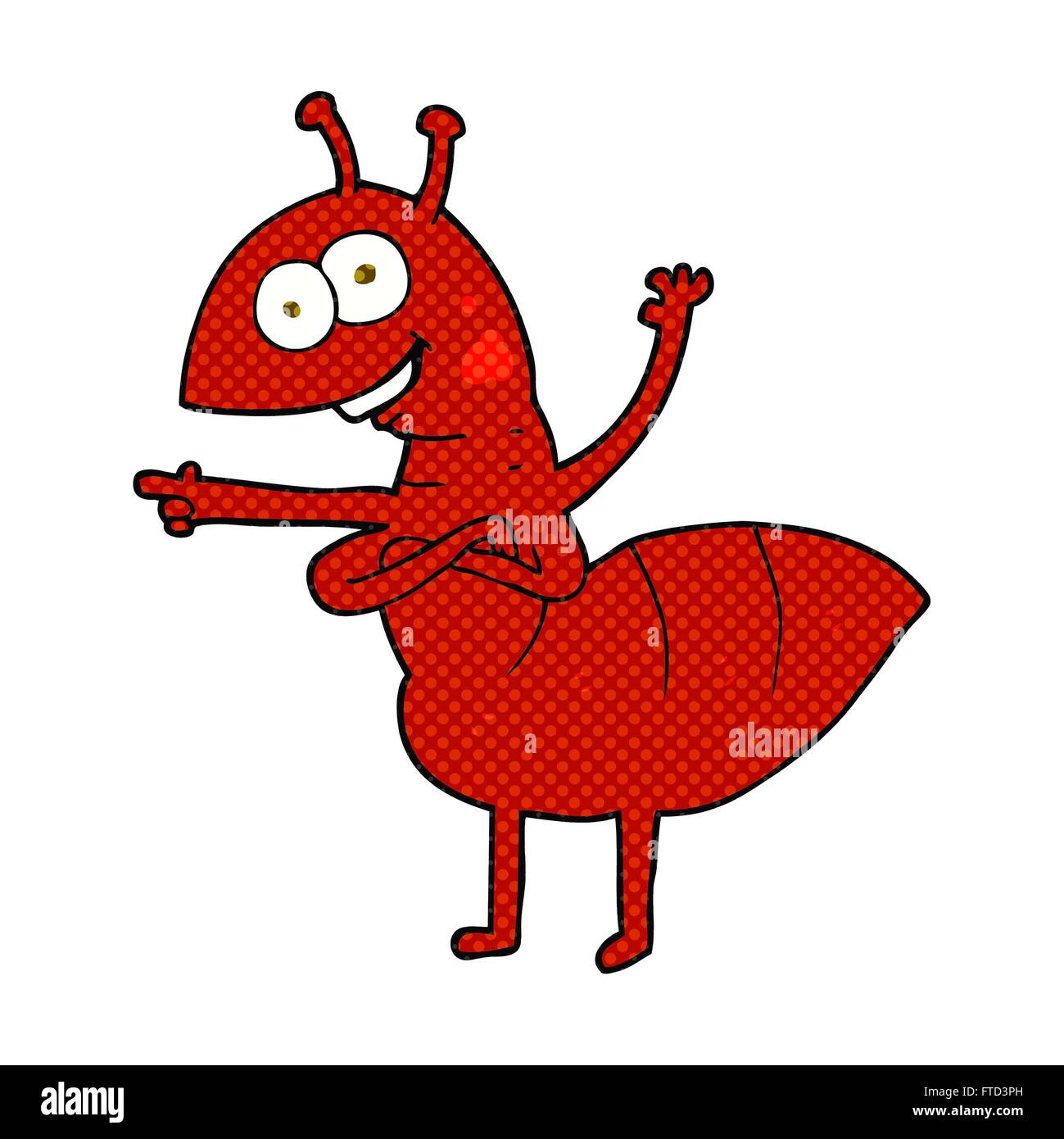 freehand drawn cartoon ant Stock Vector Image & Art - Alamy