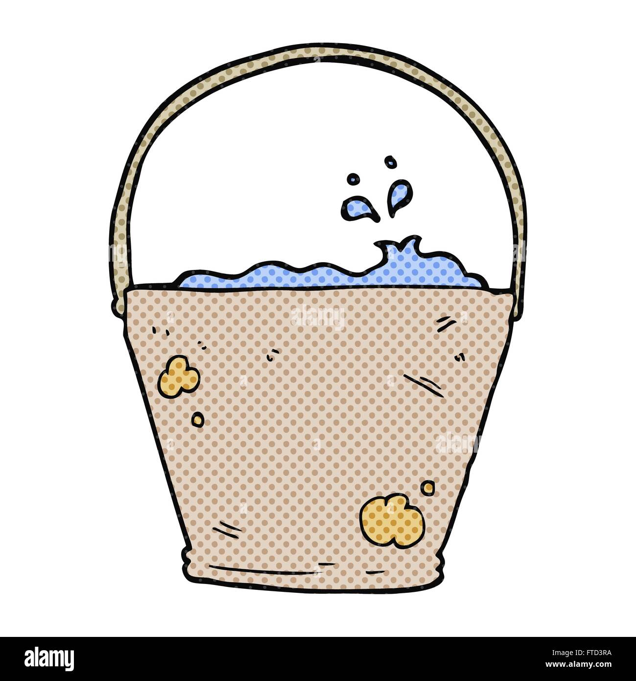 freehand drawn cartoon bucket Stock Vector Image & Art - Alamy