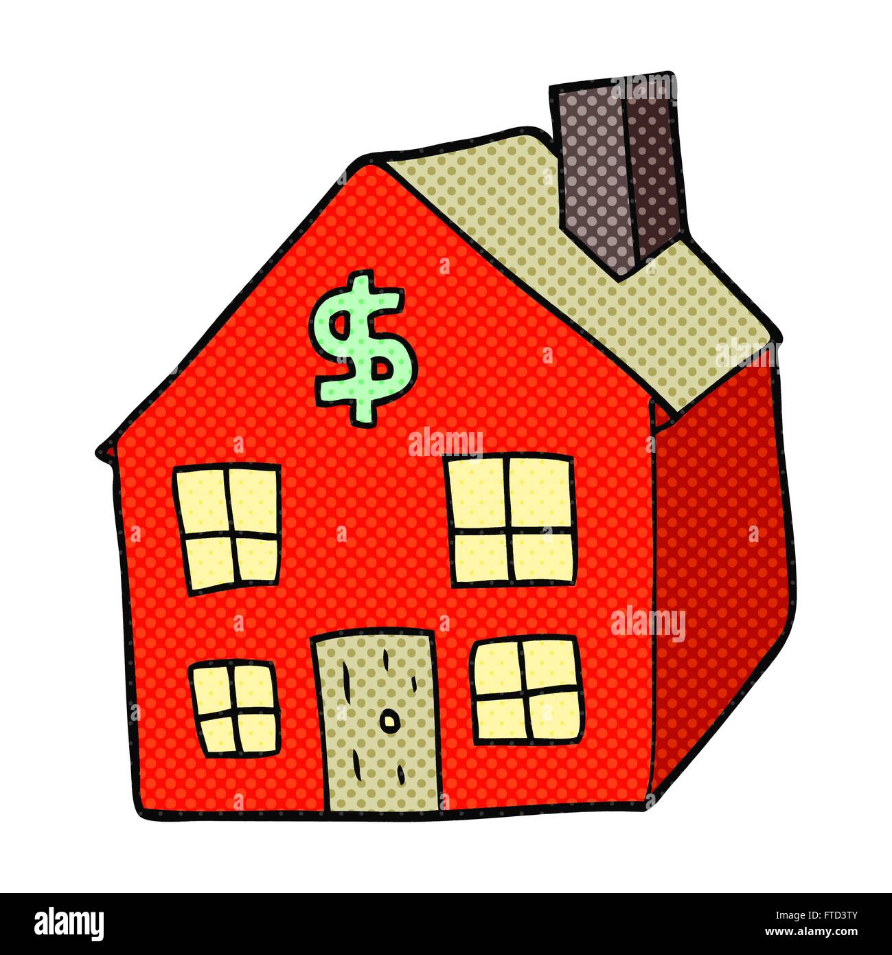 freehand drawn cartoon housing market Stock Vector Image & Art - Alamy