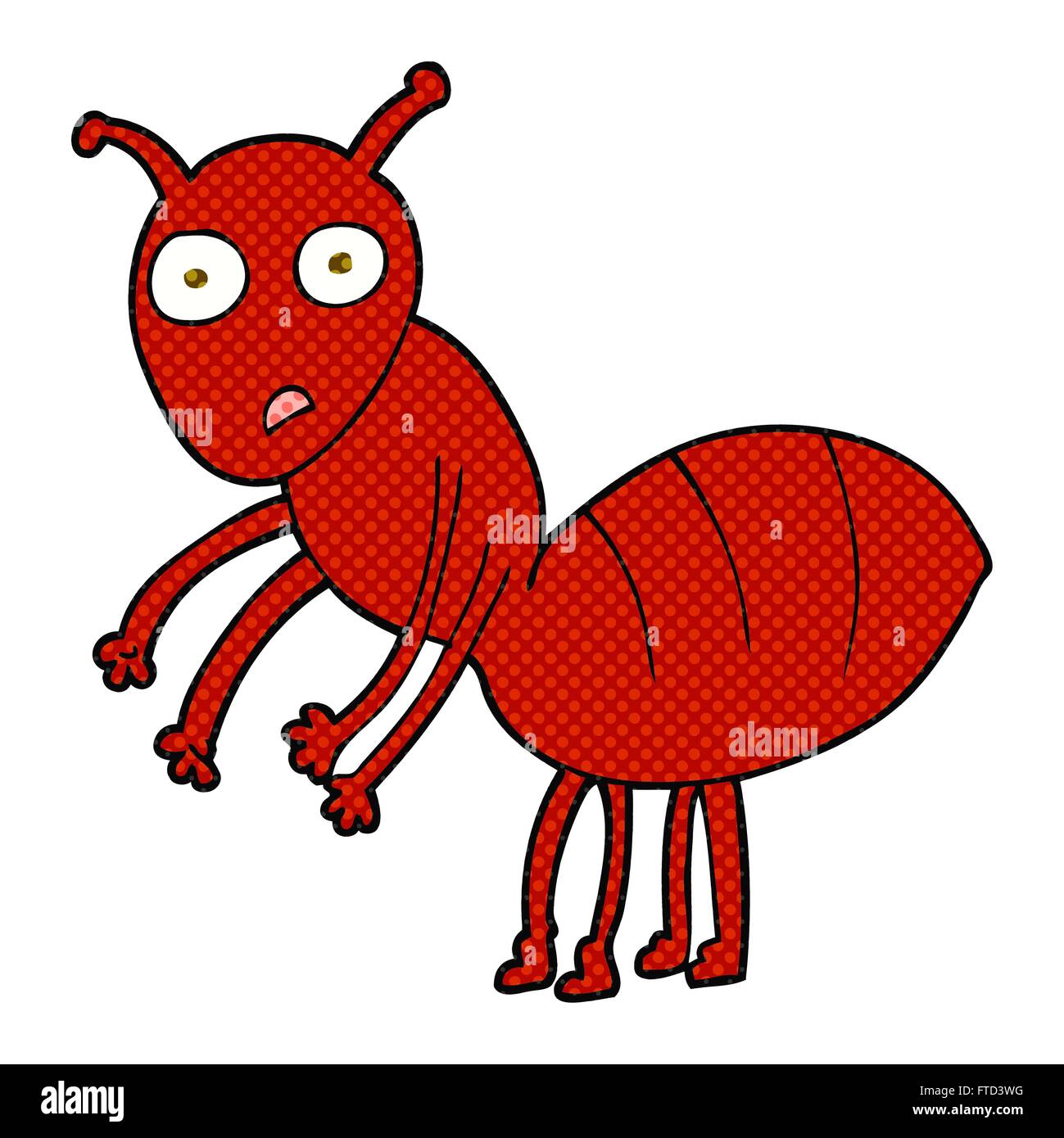 freehand drawn cartoon ant Stock Vector Image & Art - Alamy