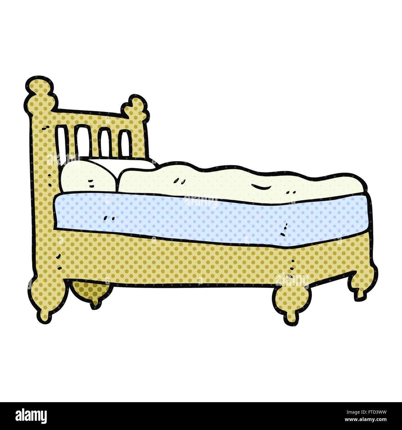 freehand drawn cartoon bed Stock Vector Image & Art - Alamy
