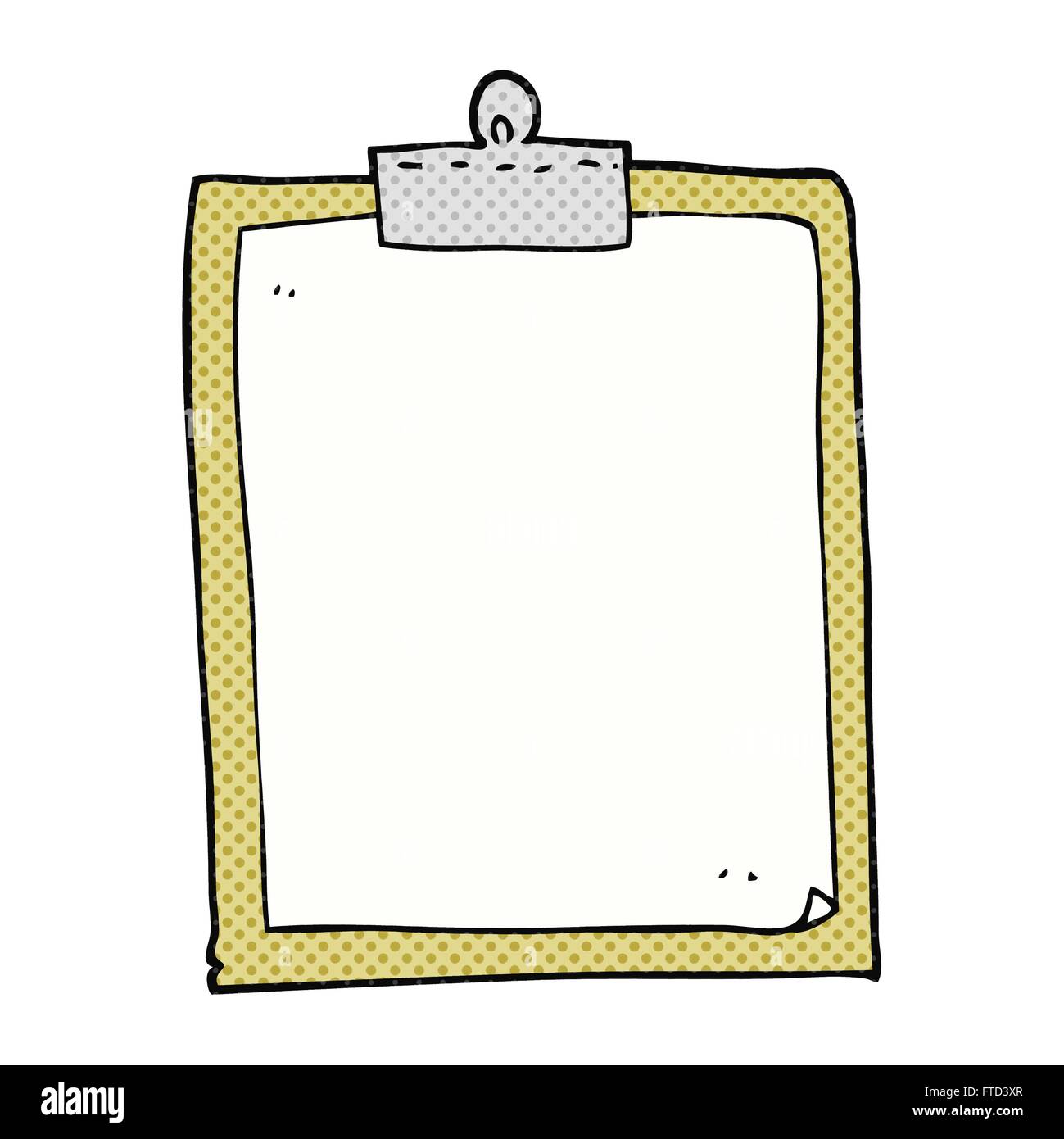 Freehand retro cartoon notes Cut Out Stock Images & Pictures - Alamy