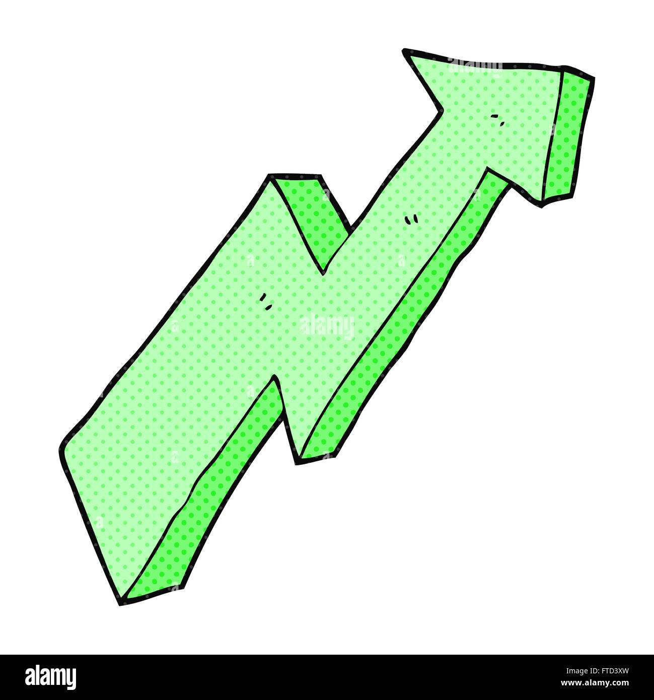 Cartoon Arrows Pointing Up