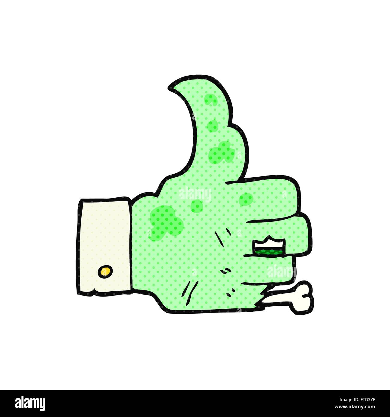 freehand drawn cartoon zombie hand Stock Vector Image & Art - Alamy