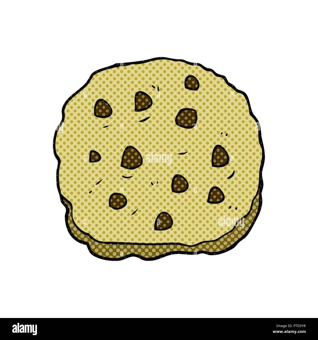Freehand drawn cartoon biscuit Cut Out Stock Images & Pictures - Alamy