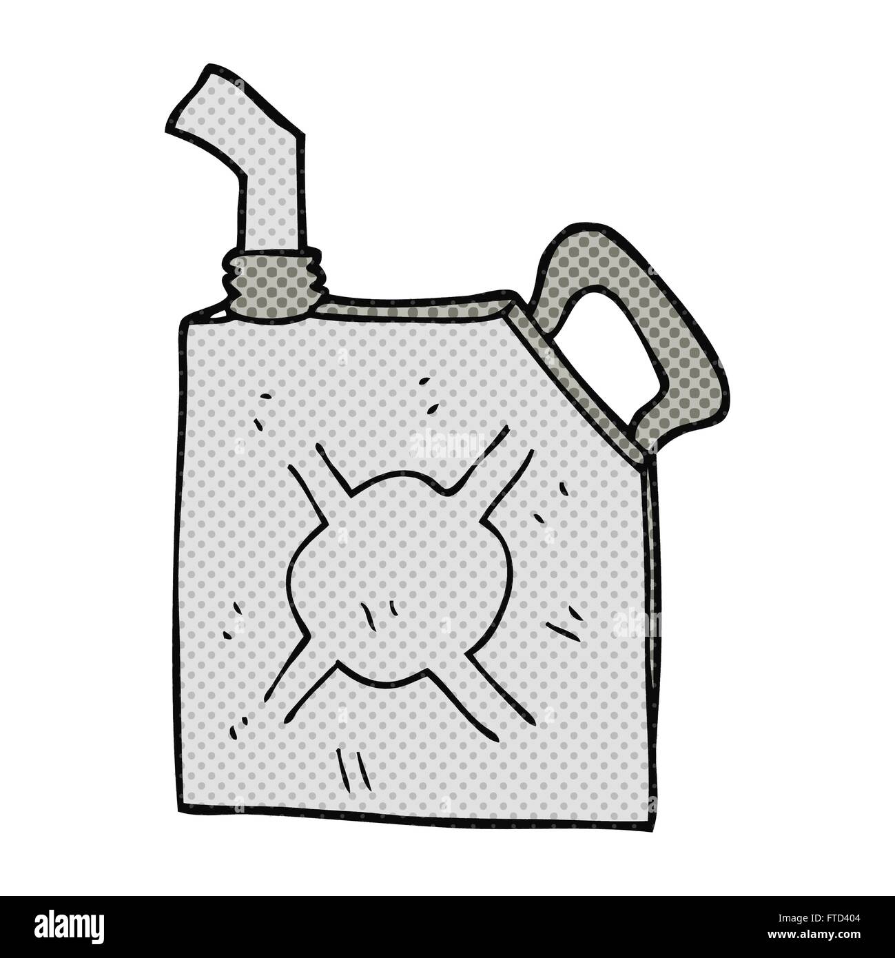 freehand drawn cartoon fuel can Stock Vector Image & Art - Alamy