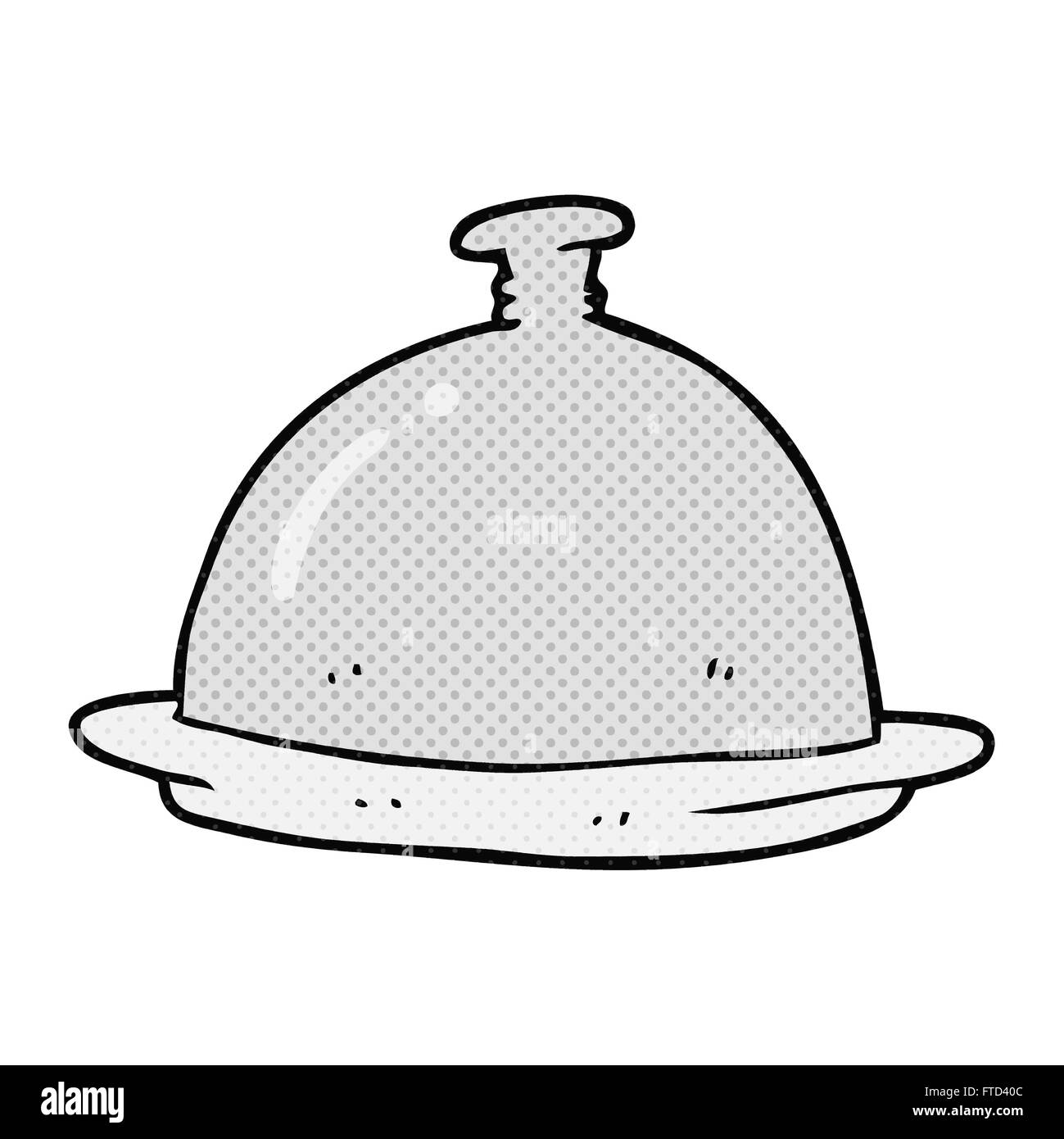 freehand drawn cartoon dinner service Stock Vector Image & Art - Alamy