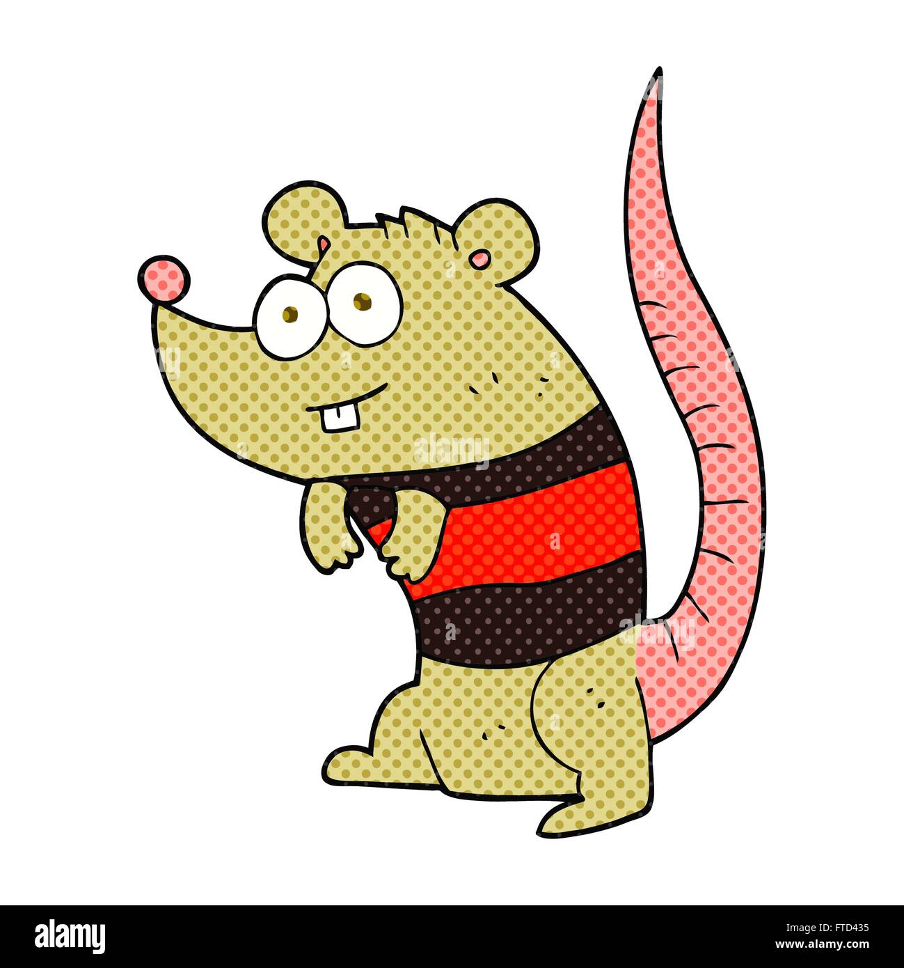 Rat hand drawn clipart Cut Out Stock Images & Pictures - Alamy