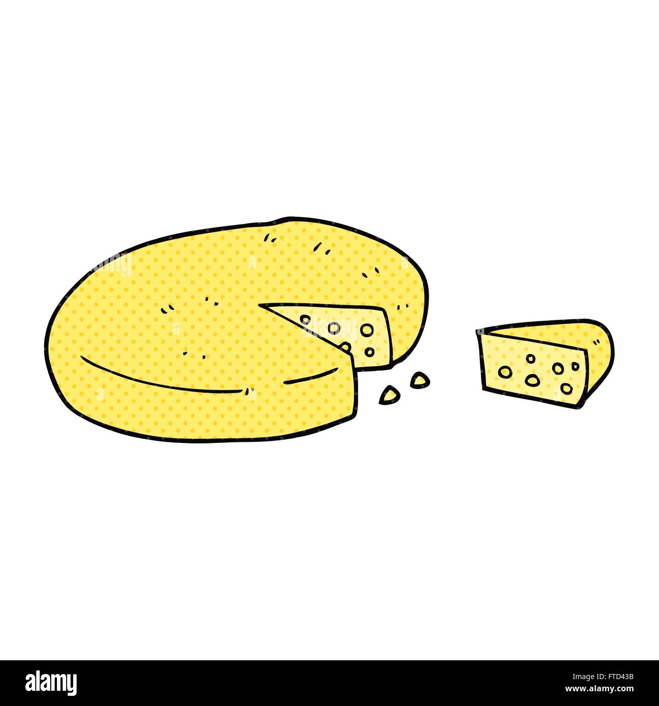 freehand drawn cartoon cheese Stock Vector Image & Art - Alamy