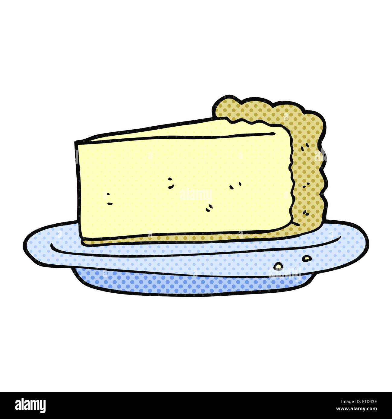 freehand drawn cartoon cheesecake Stock Vector Image & Art - Alamy