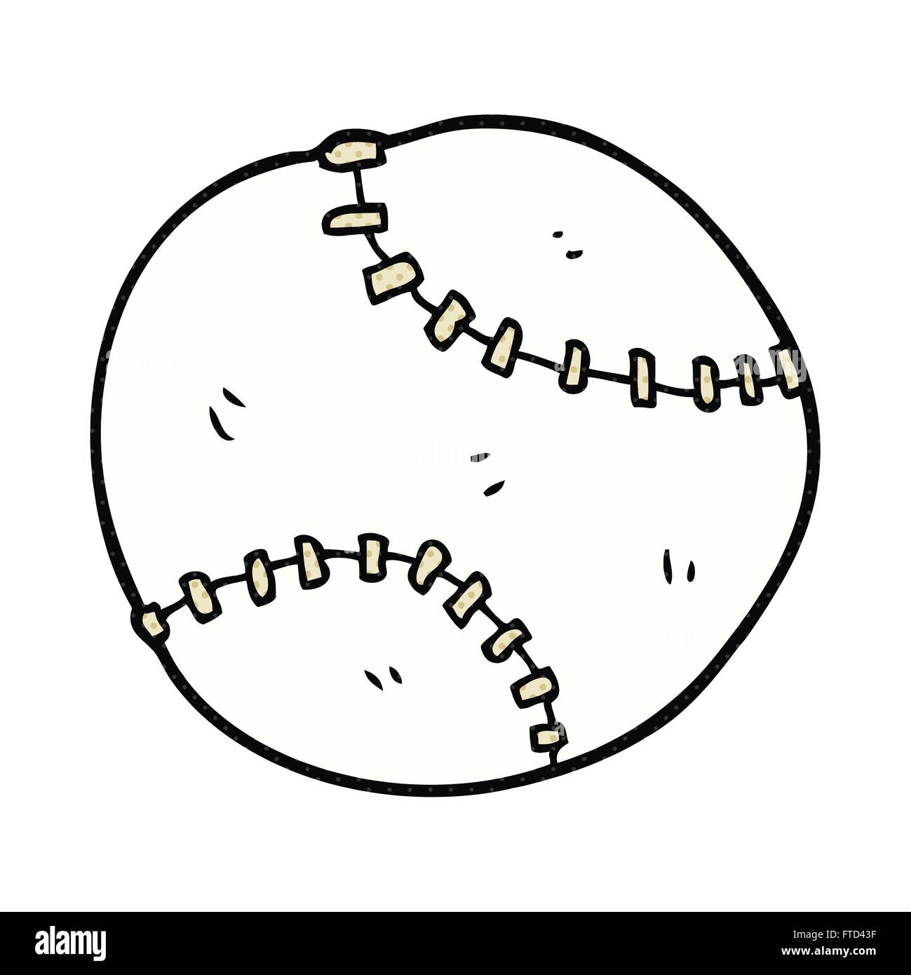 freehand drawn cartoon sports ball Stock Vector Image & Art - Alamy