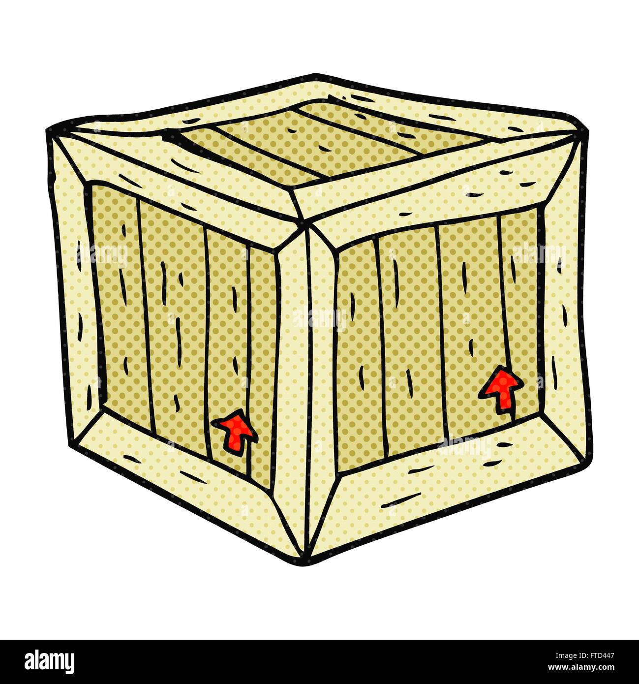 freehand drawn cartoon box Stock Vector Image & Art - Alamy