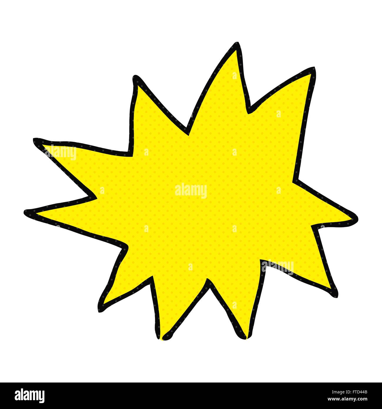 freehand drawn cartoon explosion symbol Stock Vector Image & Art - Alamy