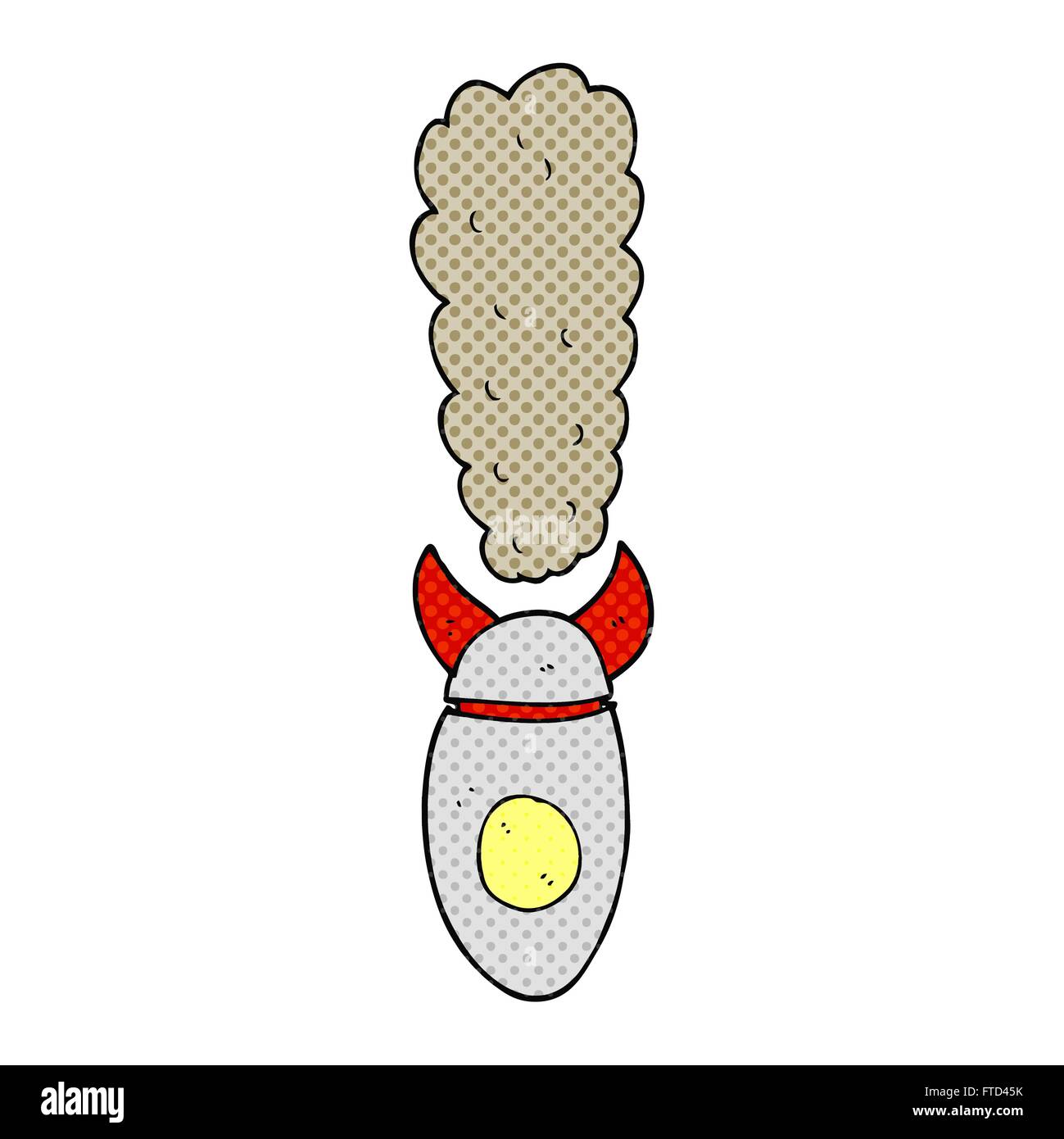 freehand drawn cartoon falling bomb Stock Vector Image & Art - Alamy