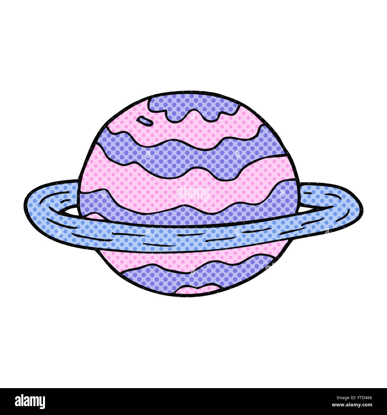 freehand drawn cartoon alien planet Stock Vector Image & Art - Alamy