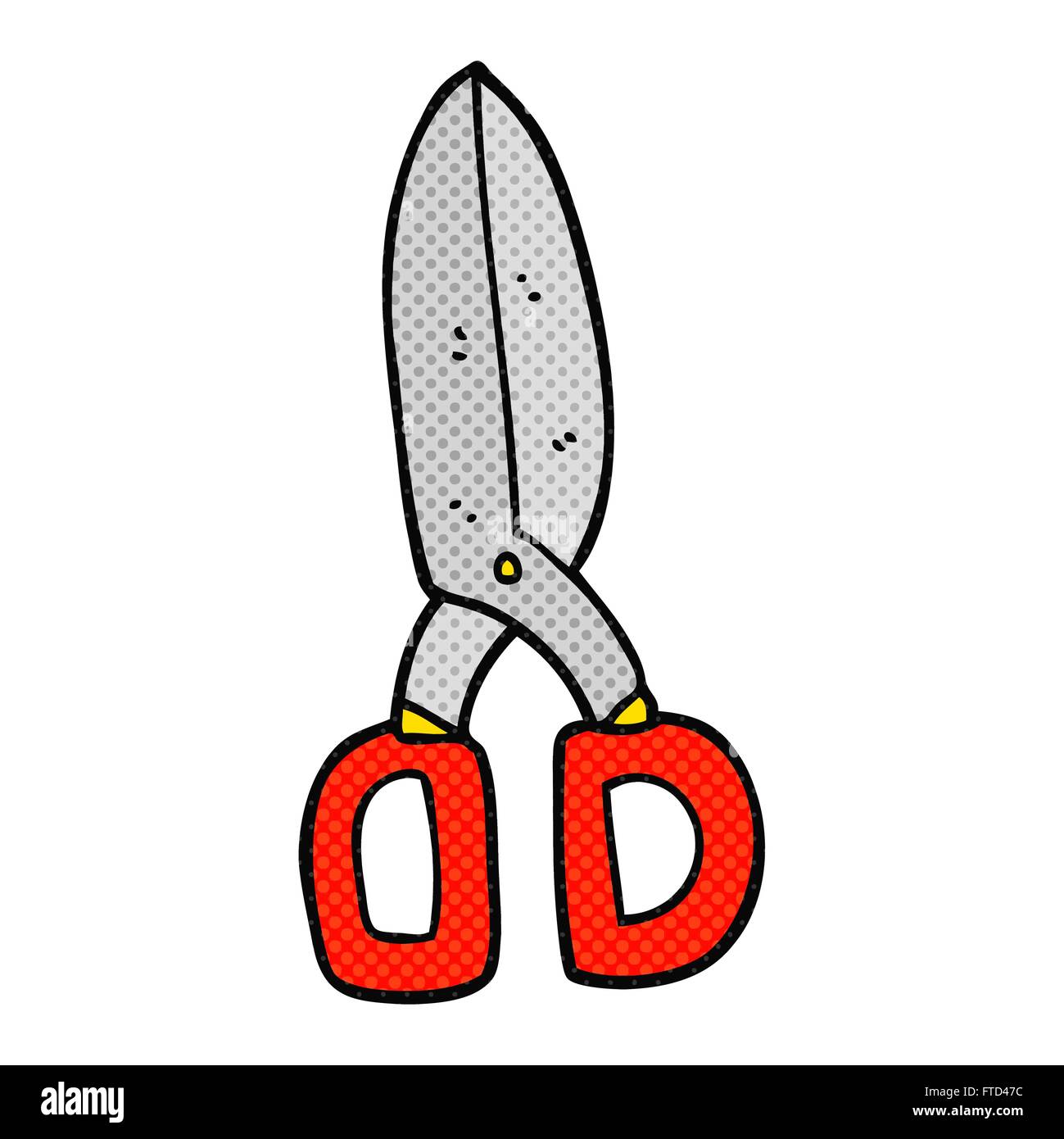 freehand drawn cartoon scissors Stock Vector Image & Art - Alamy