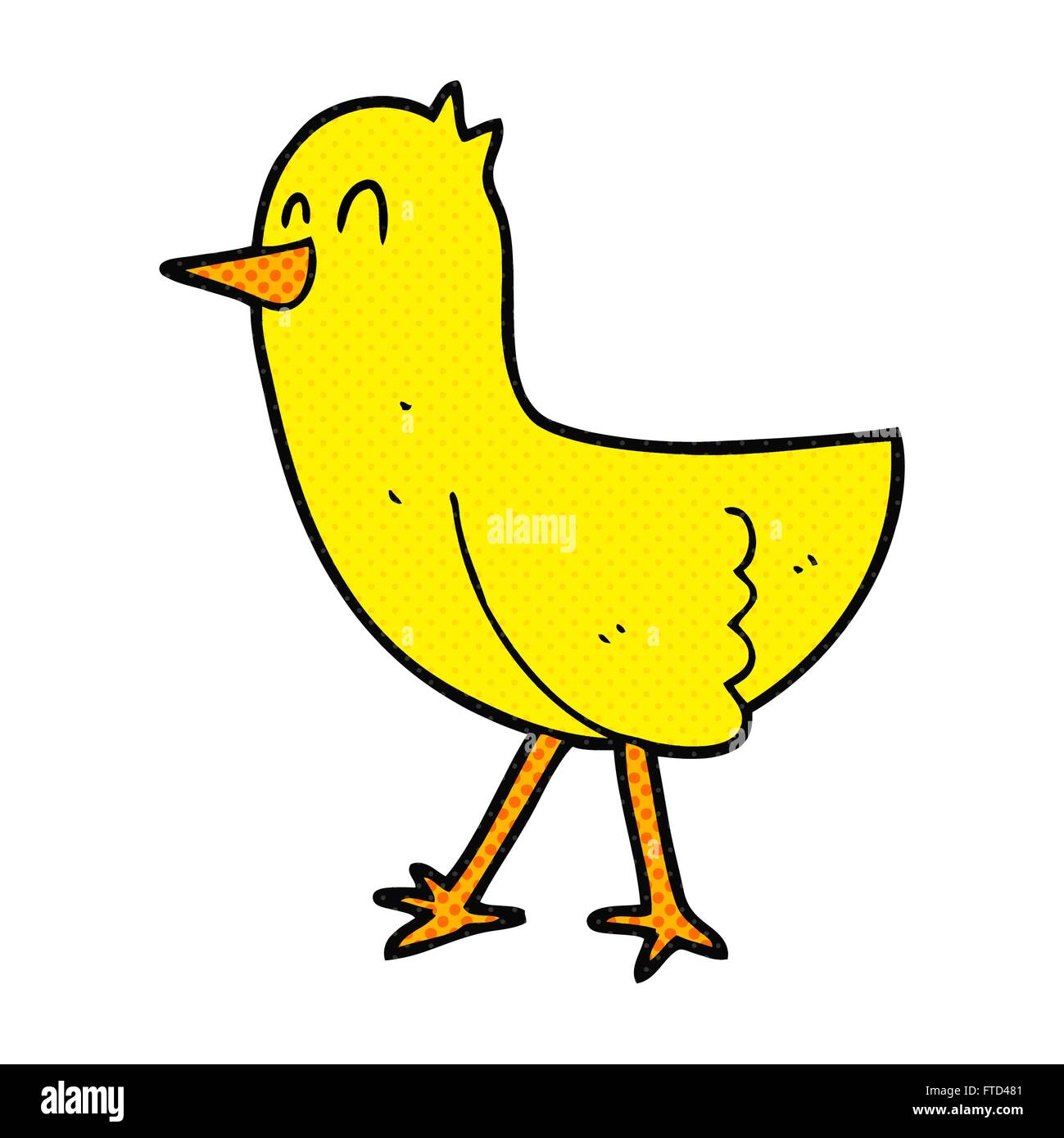 freehand drawn cartoon bird Stock Vector Image & Art - Alamy