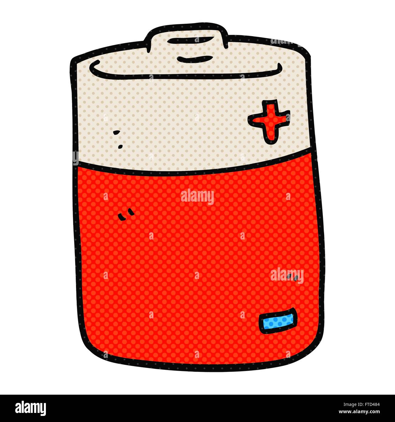 freehand drawn cartoon battery Stock Vector Image & Art - Alamy