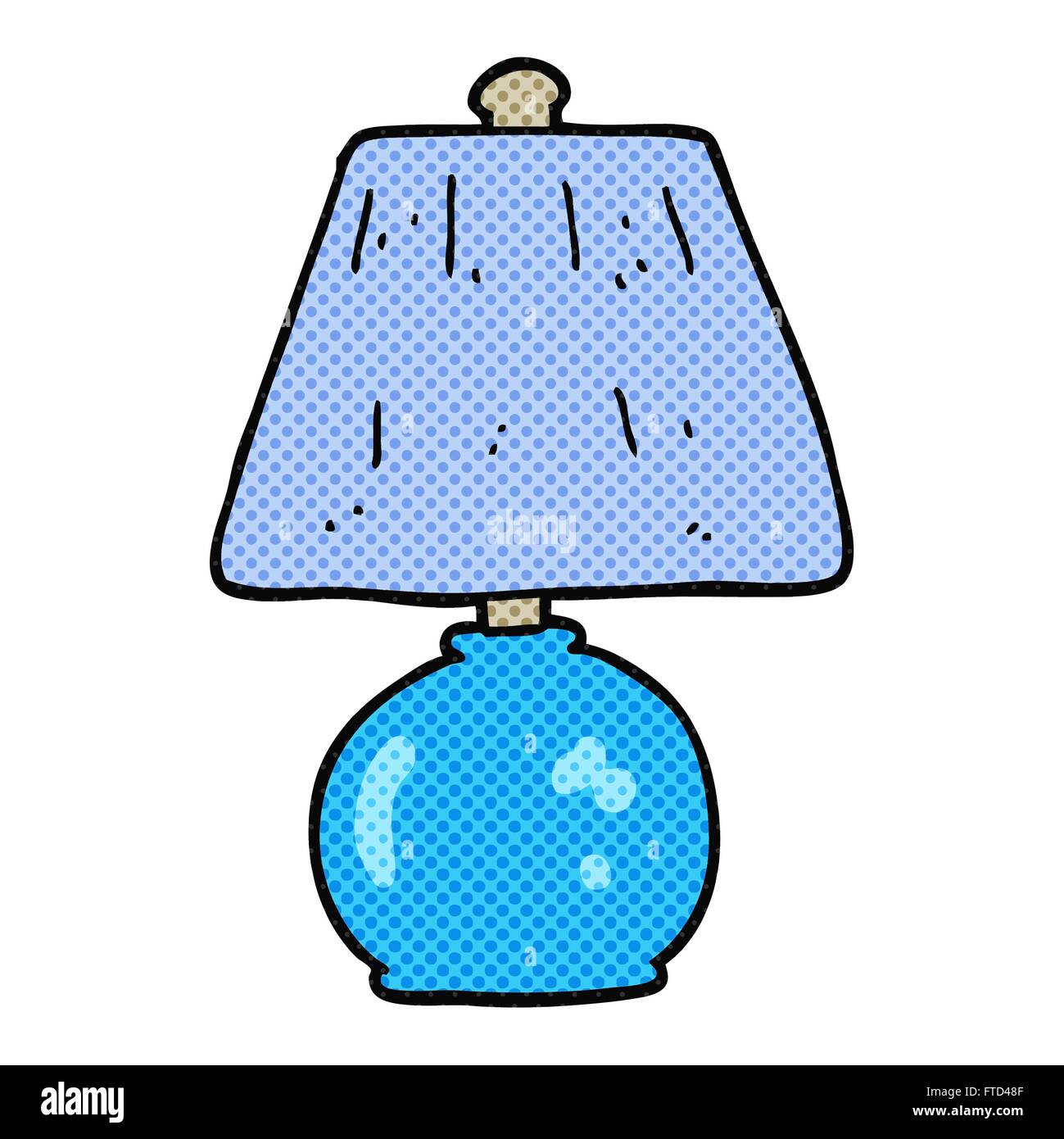 freehand drawn cartoon lamp Stock Vector Image & Art - Alamy