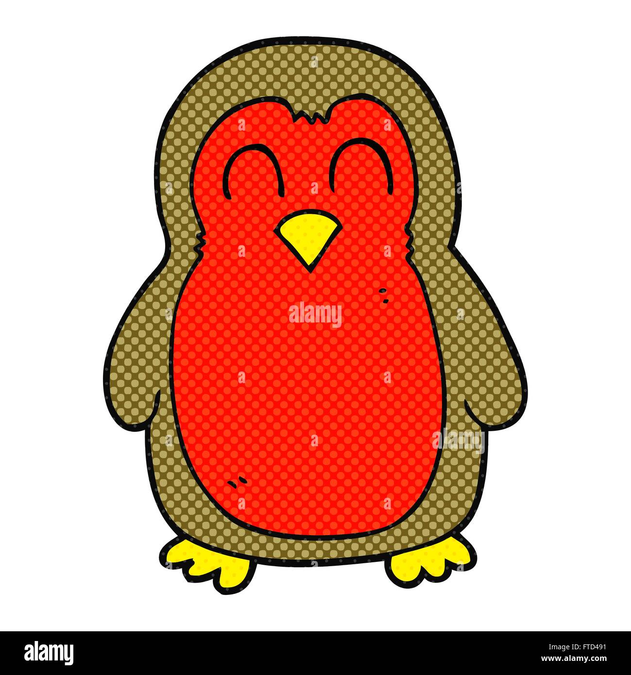 Traditional christmas robin drawing hi-res stock photography and images ...