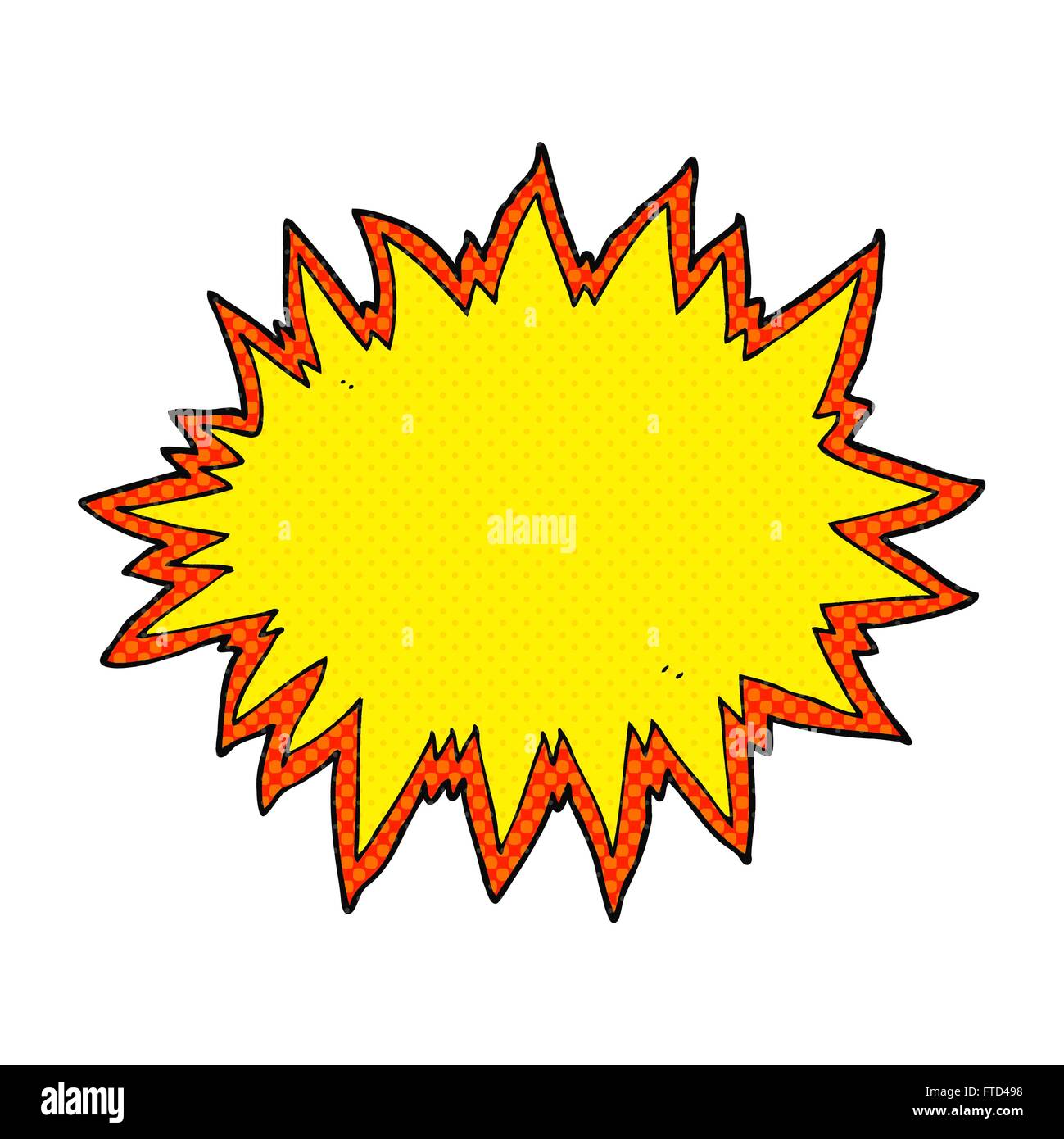 freehand drawn cartoon explosion sign Stock Vector Image & Art - Alamy