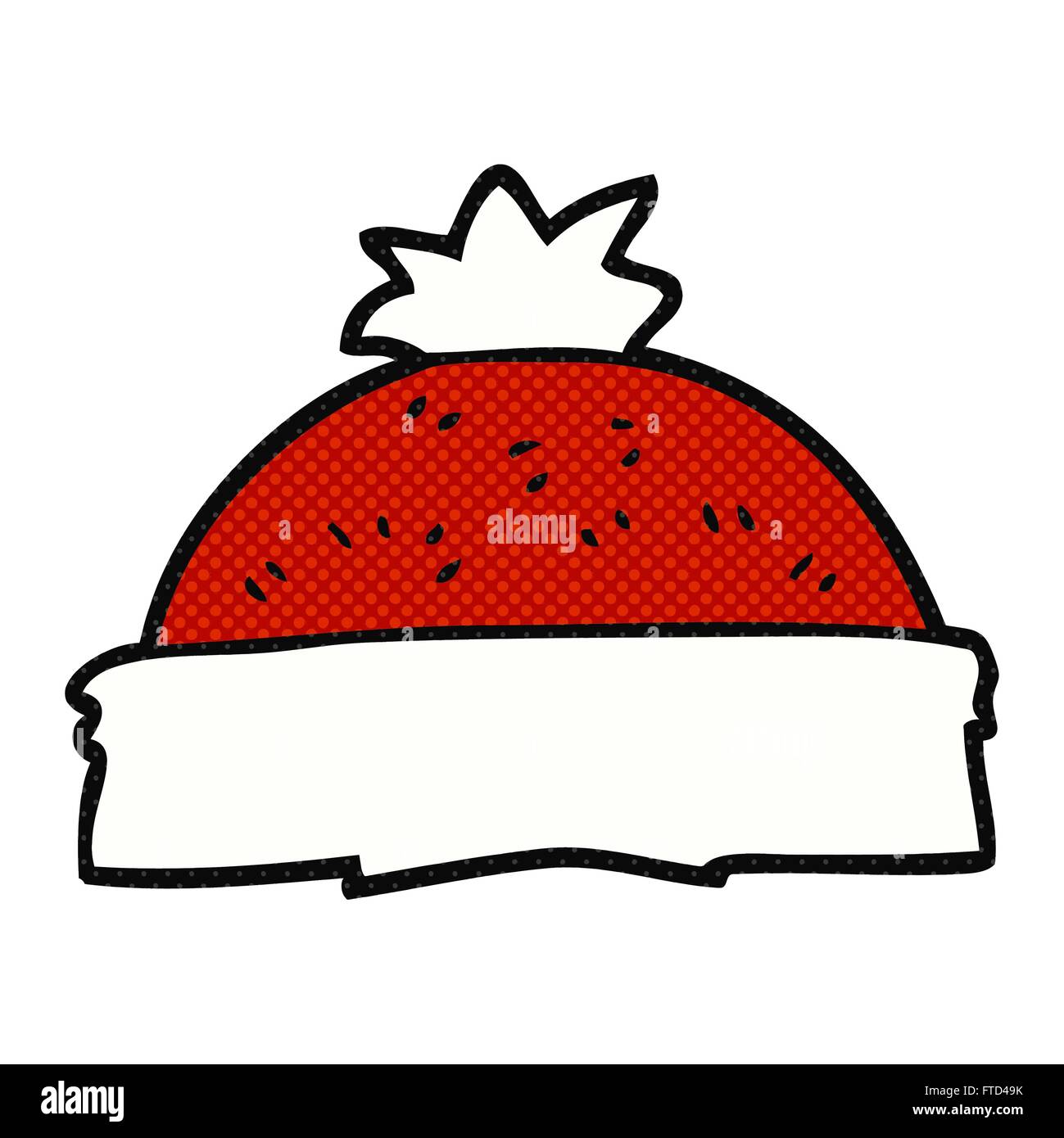 freehand drawn cartoon winter hat Stock Vector Image & Art - Alamy