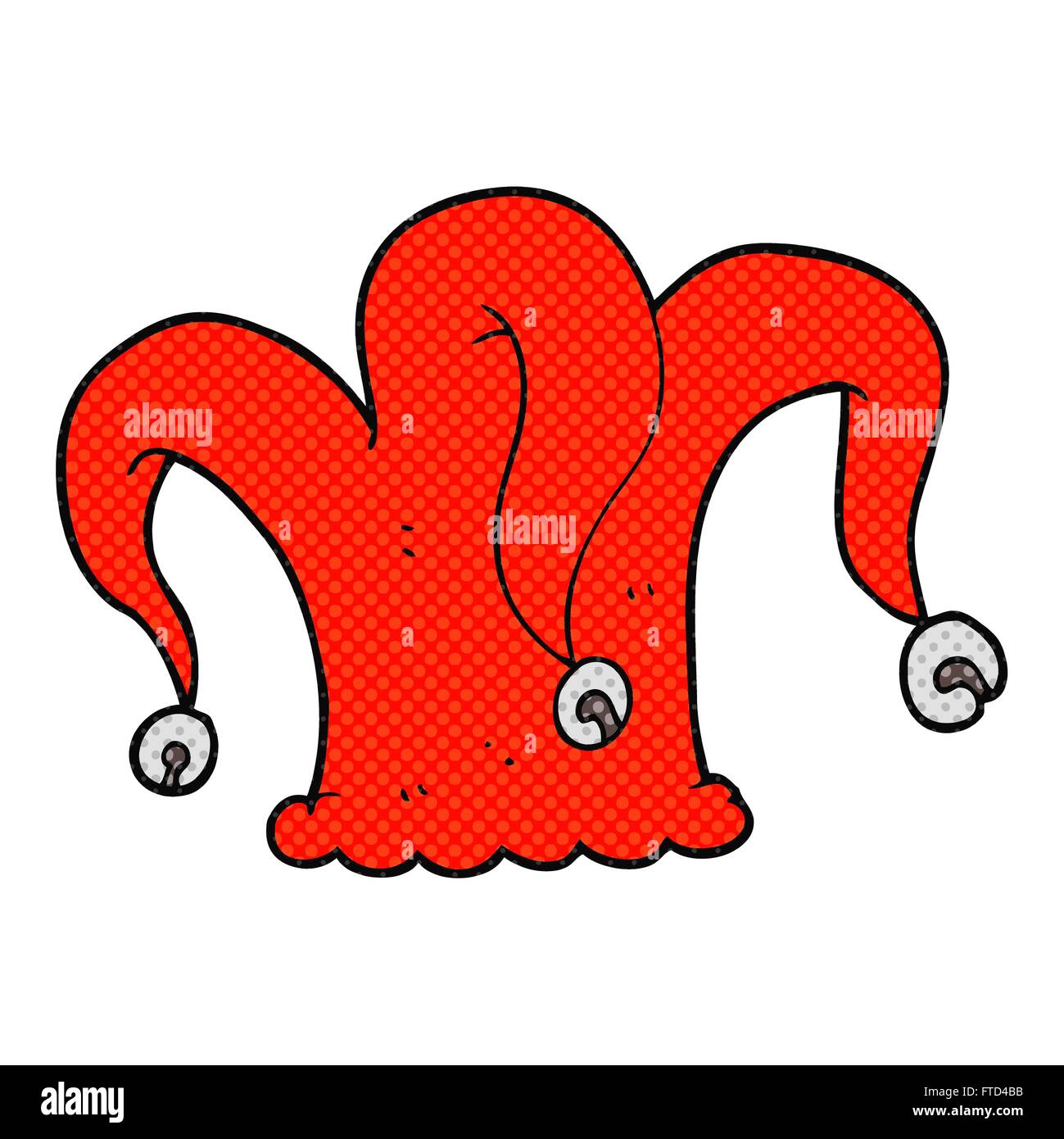 freehand drawn cartoon jester hat Stock Vector Image & Art - Alamy