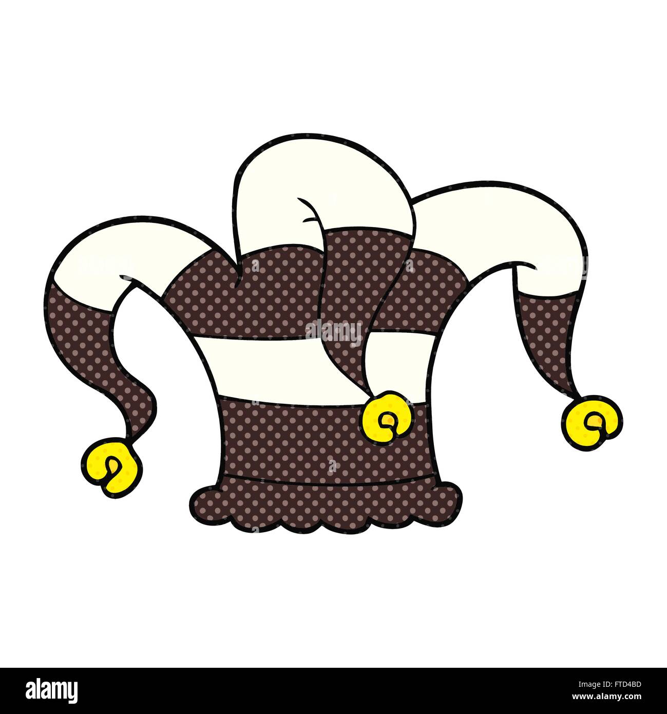 freehand drawn cartoon jester hat Stock Vector Image & Art - Alamy