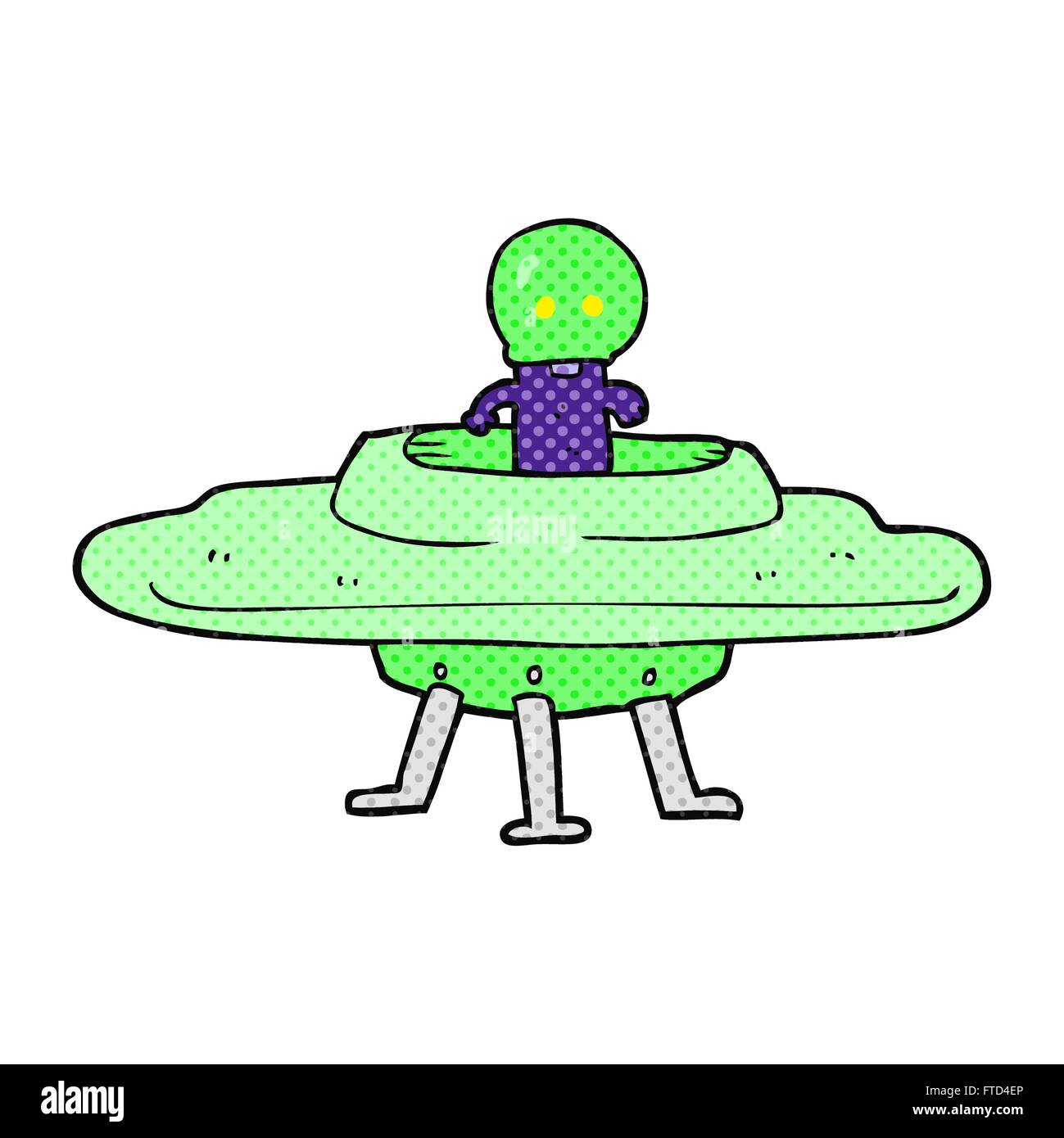 Flying saucer clipart hi-res stock photography and images - Alamy