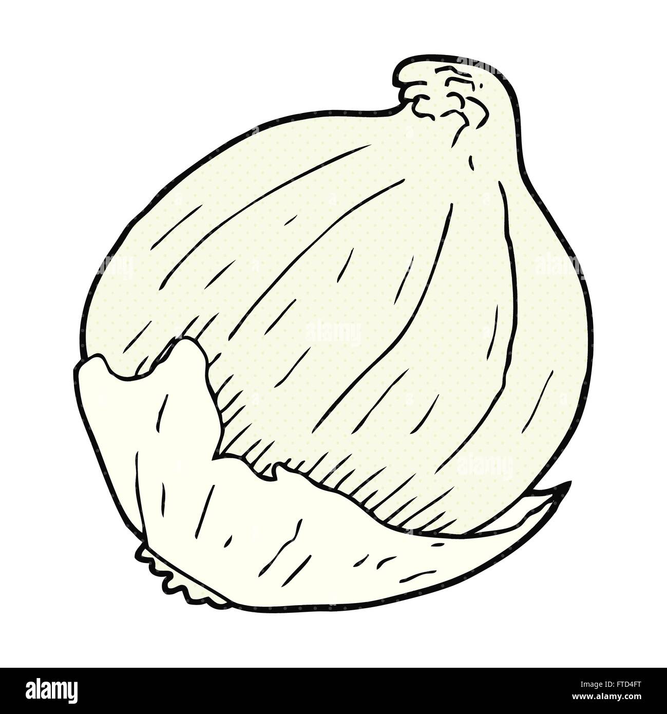 freehand drawn cartoon onion Stock Vector Image & Art - Alamy