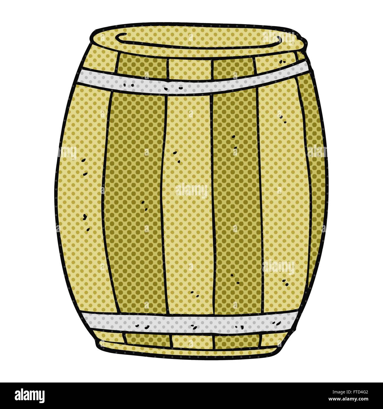 freehand drawn cartoon barrel Stock Vector Image & Art - Alamy