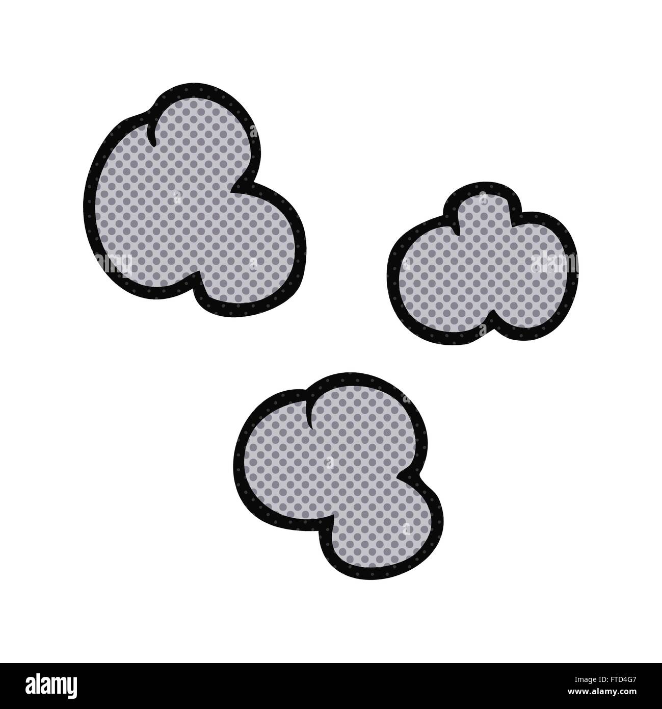 freehand drawn cartoon smoke clouds Stock Vector Image & Art - Alamy