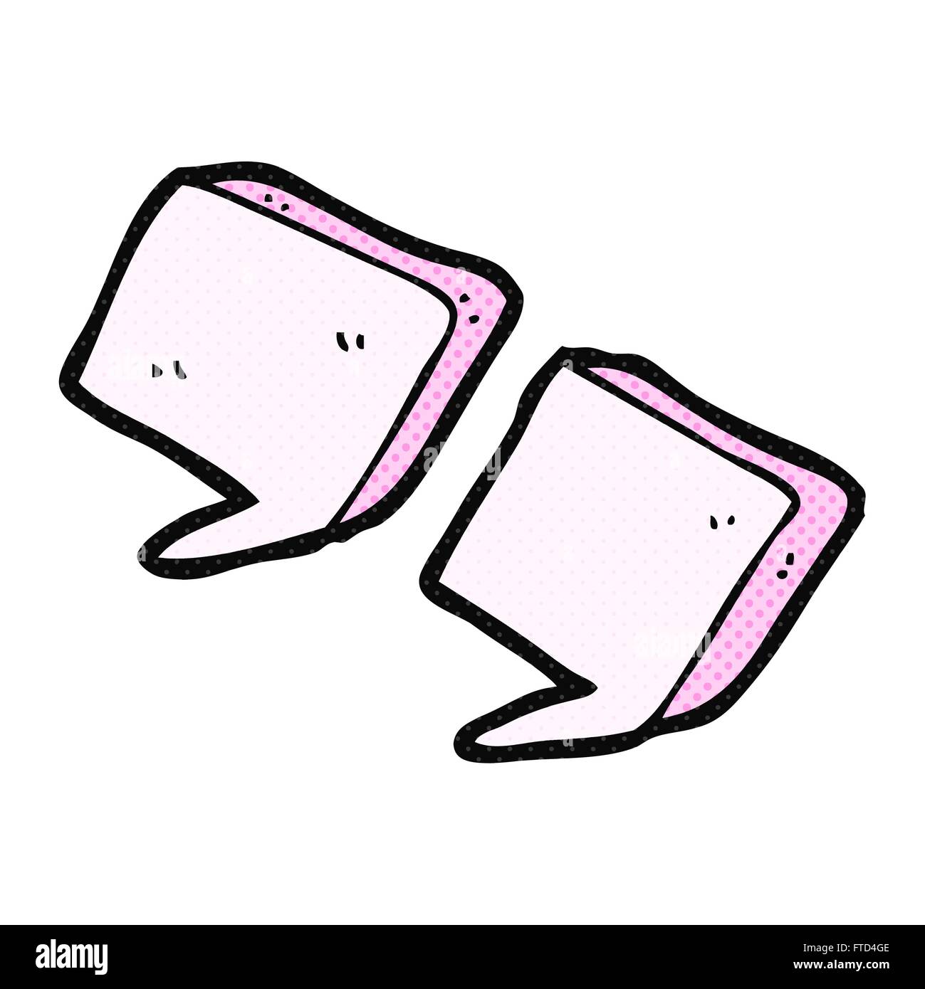 freehand drawn cartoon quote marks Stock Vector Image & Art - Alamy