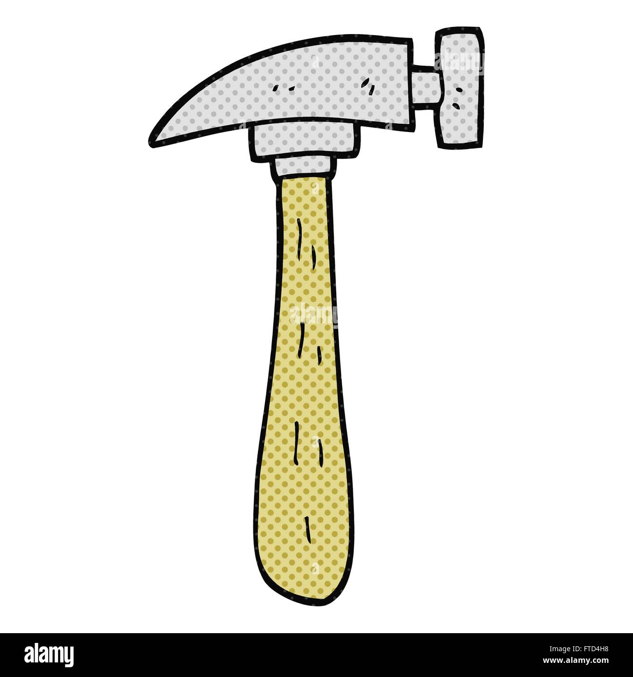 freehand drawn cartoon hammer Stock Vector Image & Art - Alamy