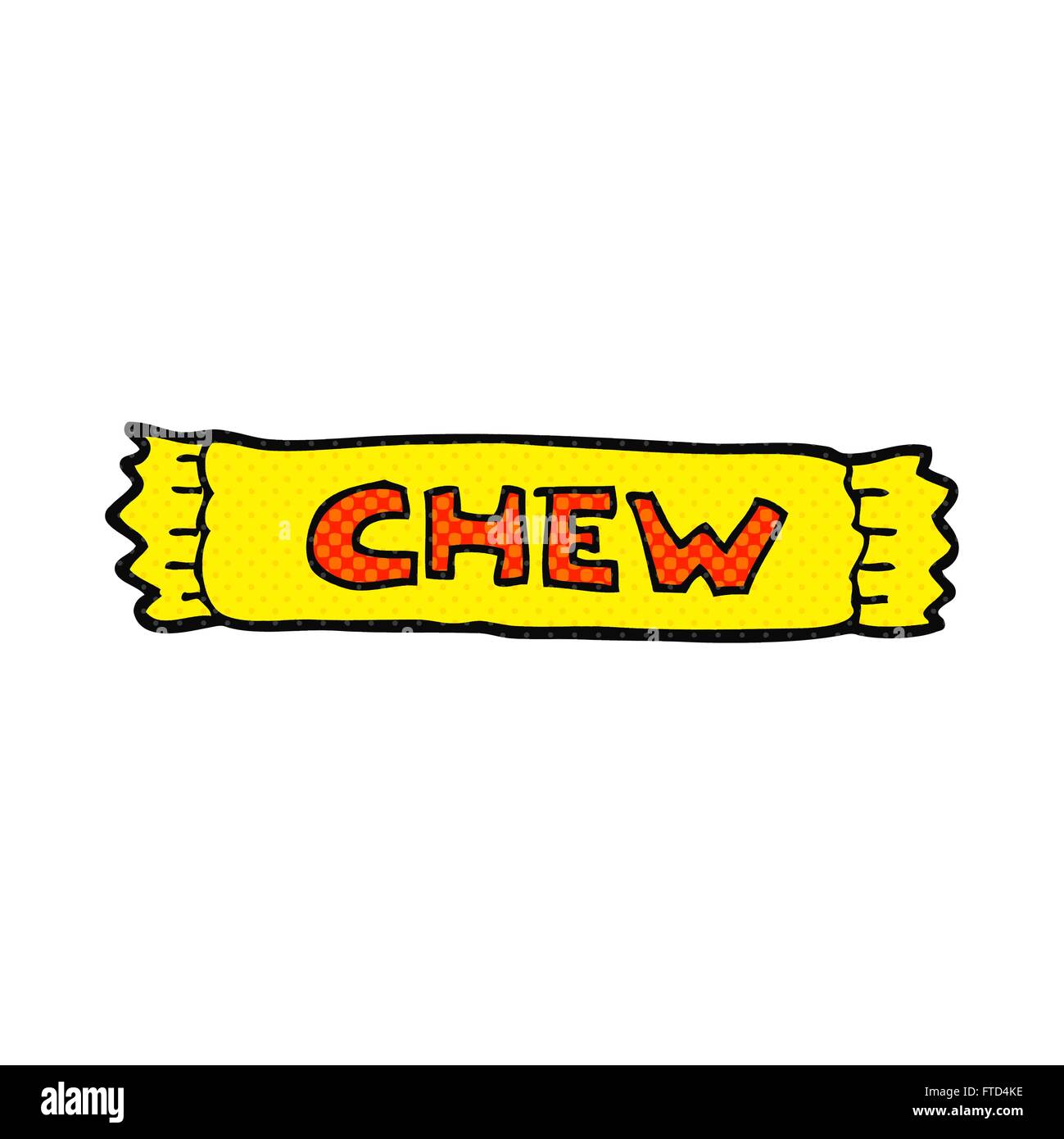 freehand drawn cartoon chew Stock Vector Image & Art - Alamy