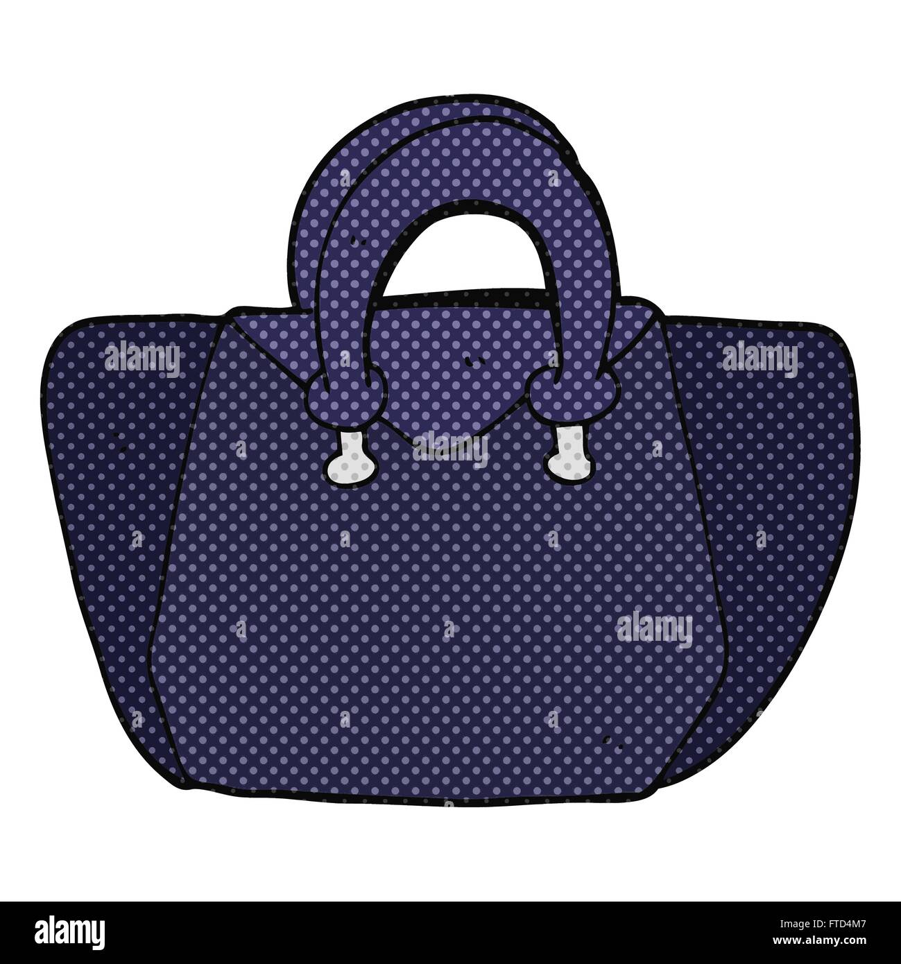 freehand drawn cartoon handbag Stock Vector Image & Art - Alamy